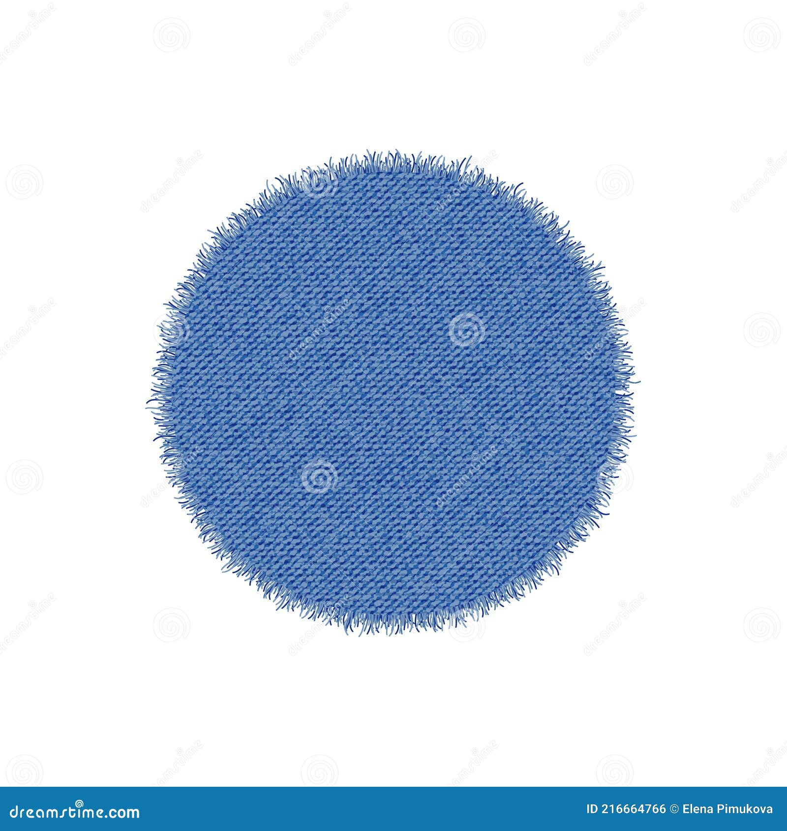 Denim Circle, Heart And Star Shapes With Stitches. Torn Jean Patch With ...