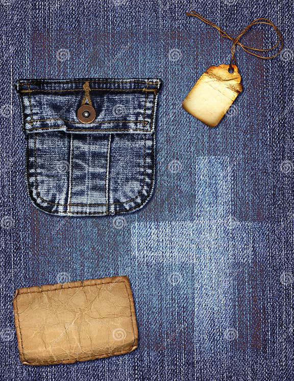 Denim Collage stock photo. Image of vintage, grunge, faded - 10603148