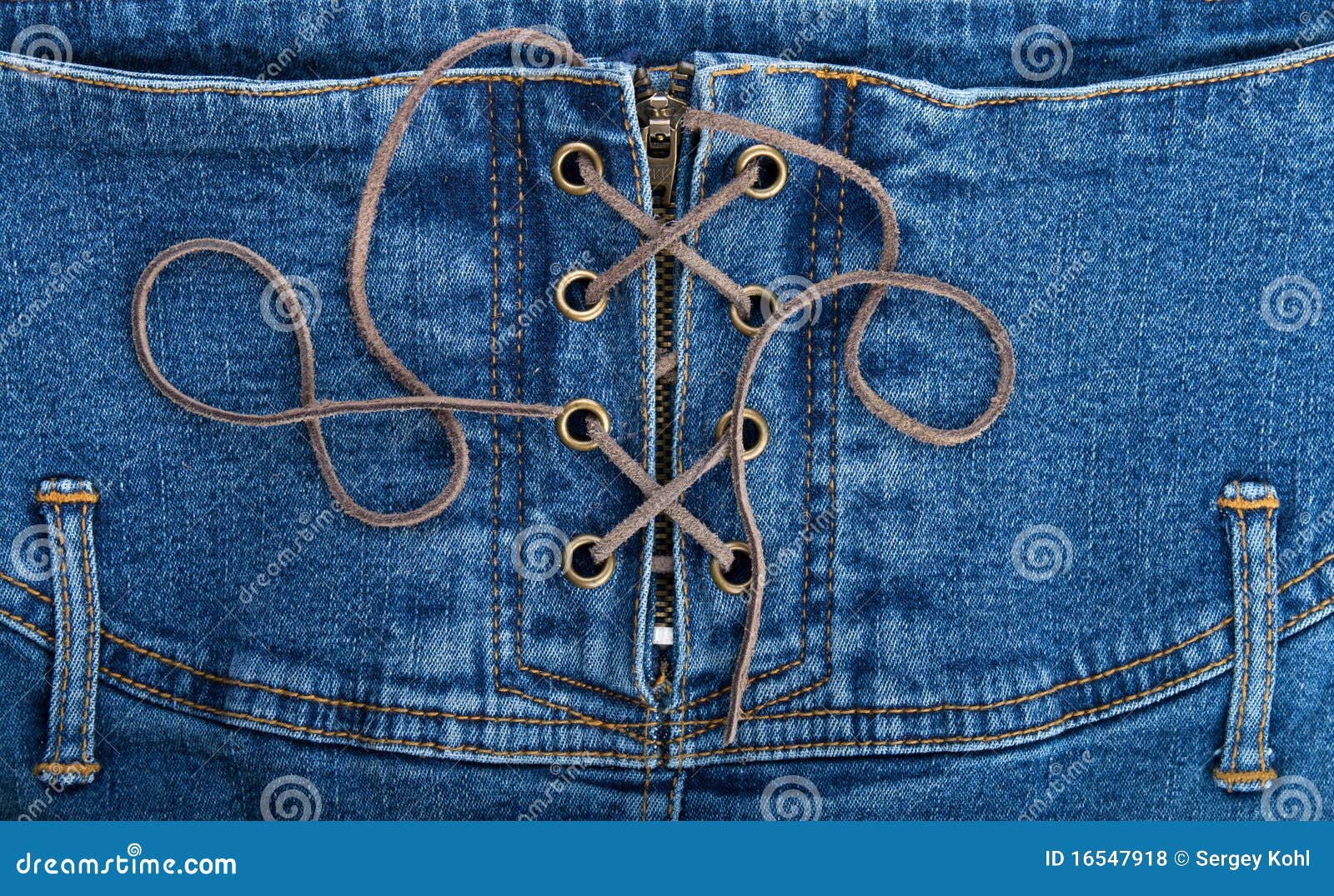 Denim corset stock photo. Image of laces, denim, zipper - 16547918