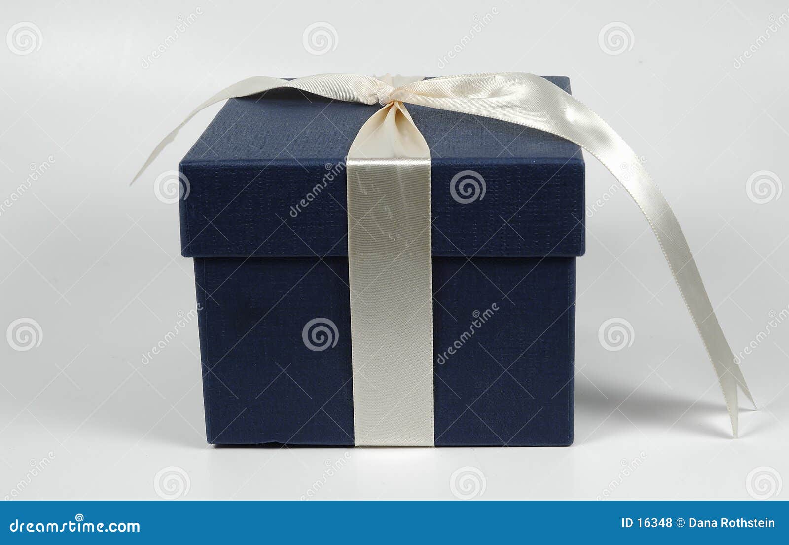 Denim Giftbox stock photo. Image of engagement, party, wrap - 16348