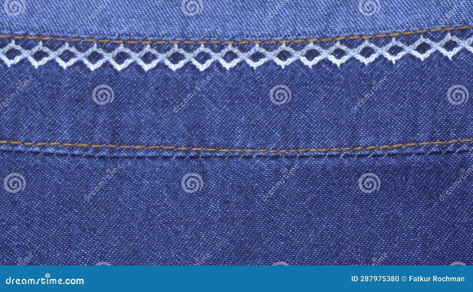 Denim Jeans Texture with Strings and Stitching Texture of Blue Denim Jeans Stock Photo - Image ...