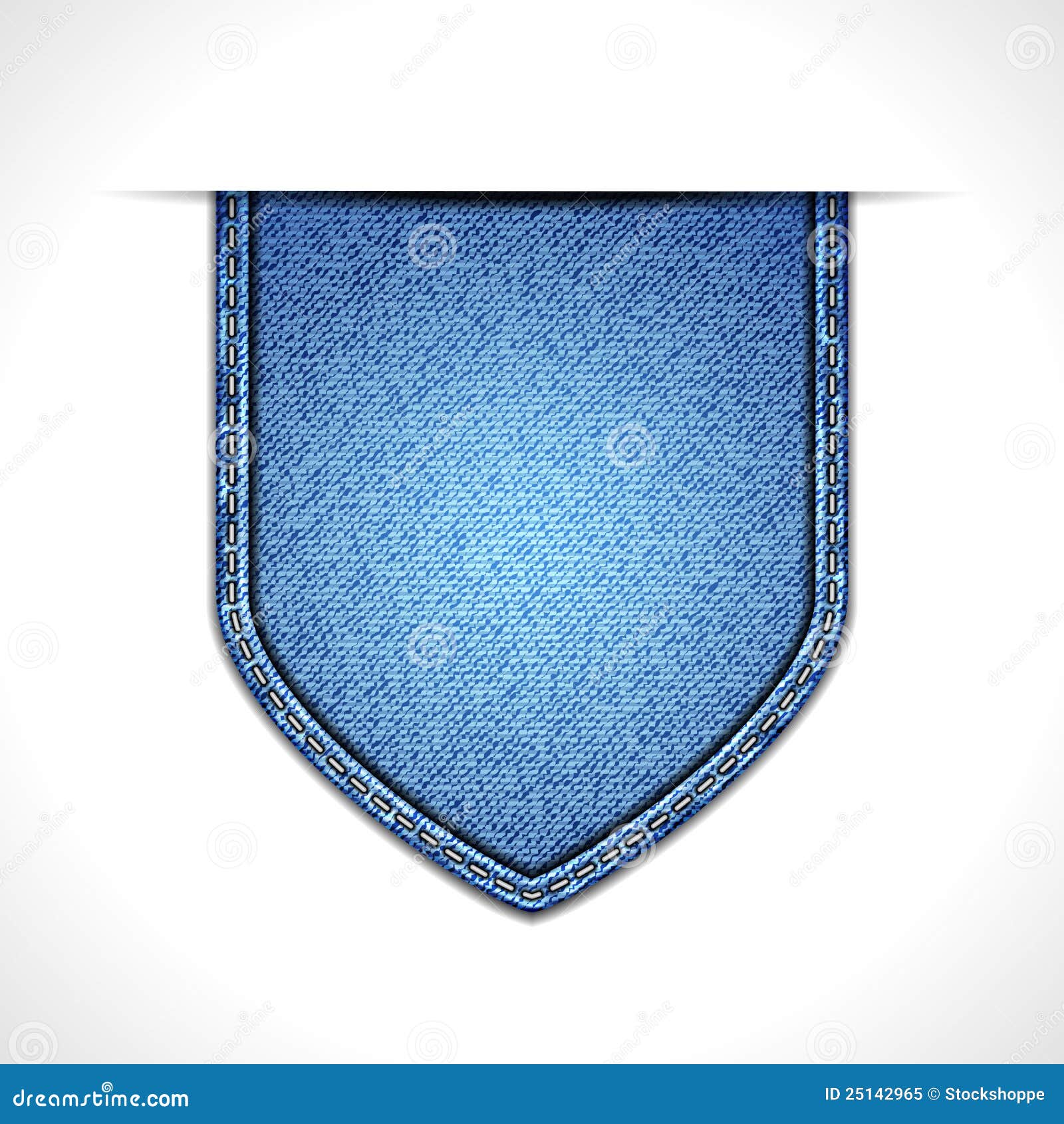 Denim Label stock illustration. Illustration of bookmark - 25142965