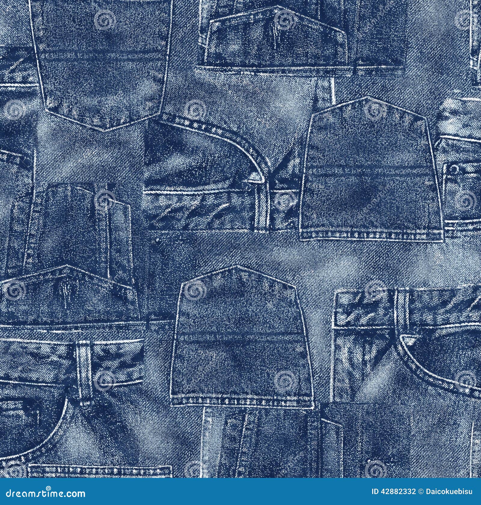 Denim material, stock illustration. Illustration of background - 42882332
