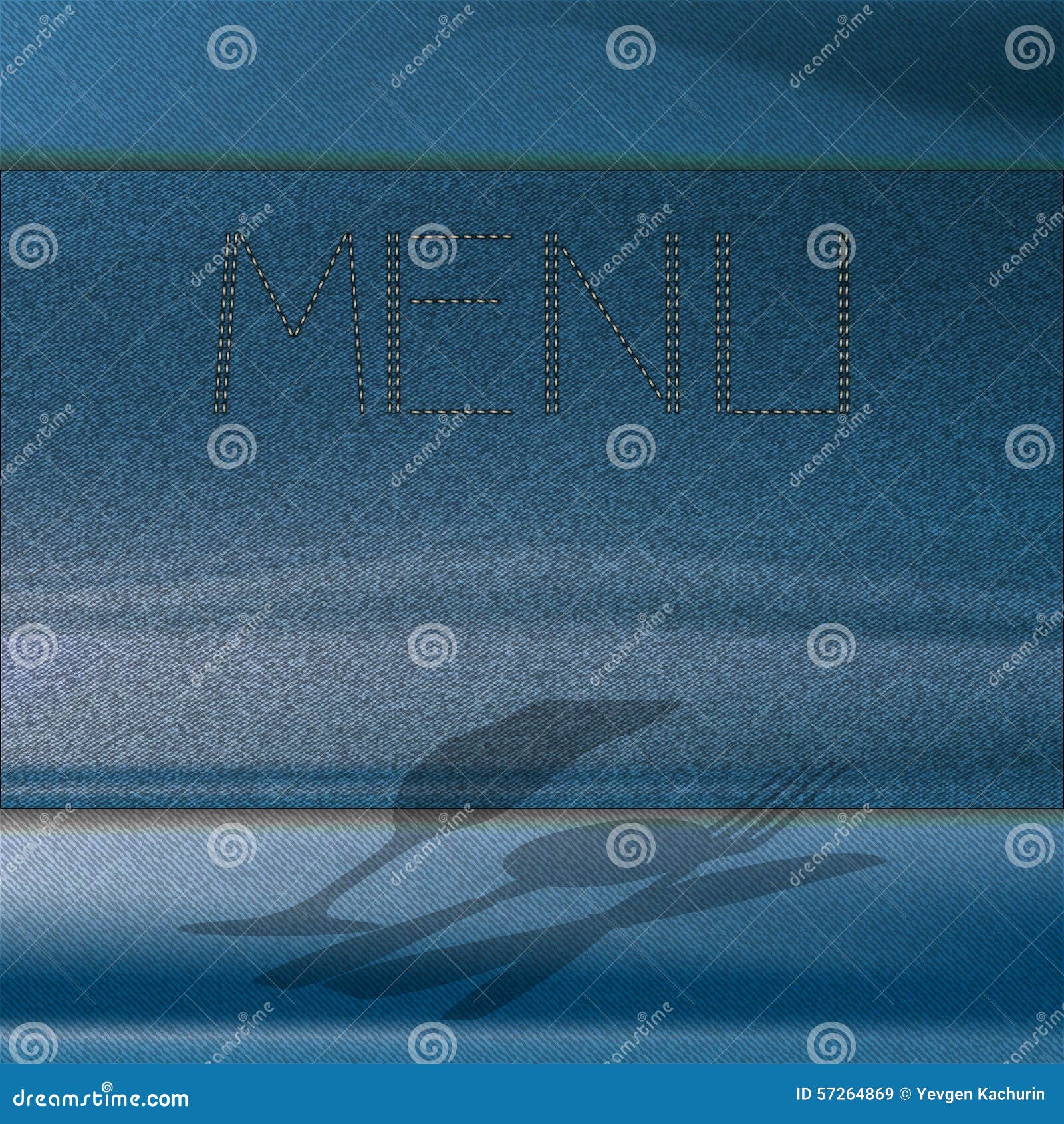 Denim menu stock vector. Illustration of party, beer - 57264869