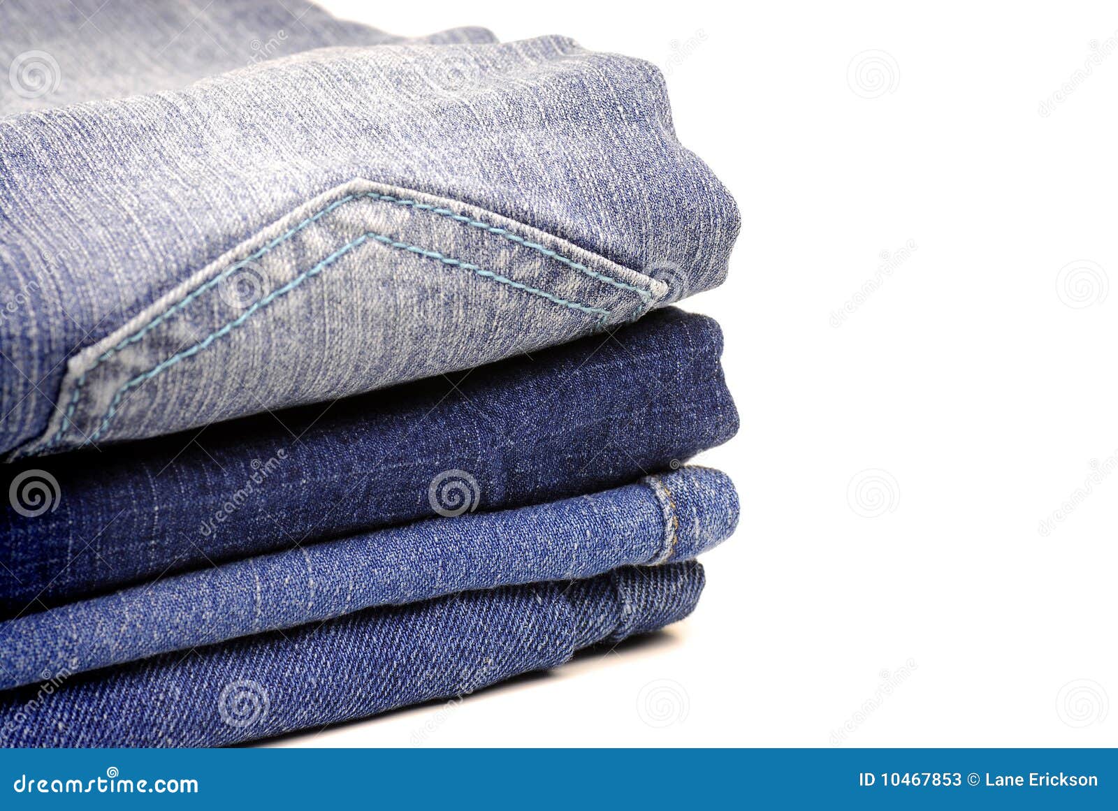 Denim Pants Stacked stock image. Image of background - 10467853