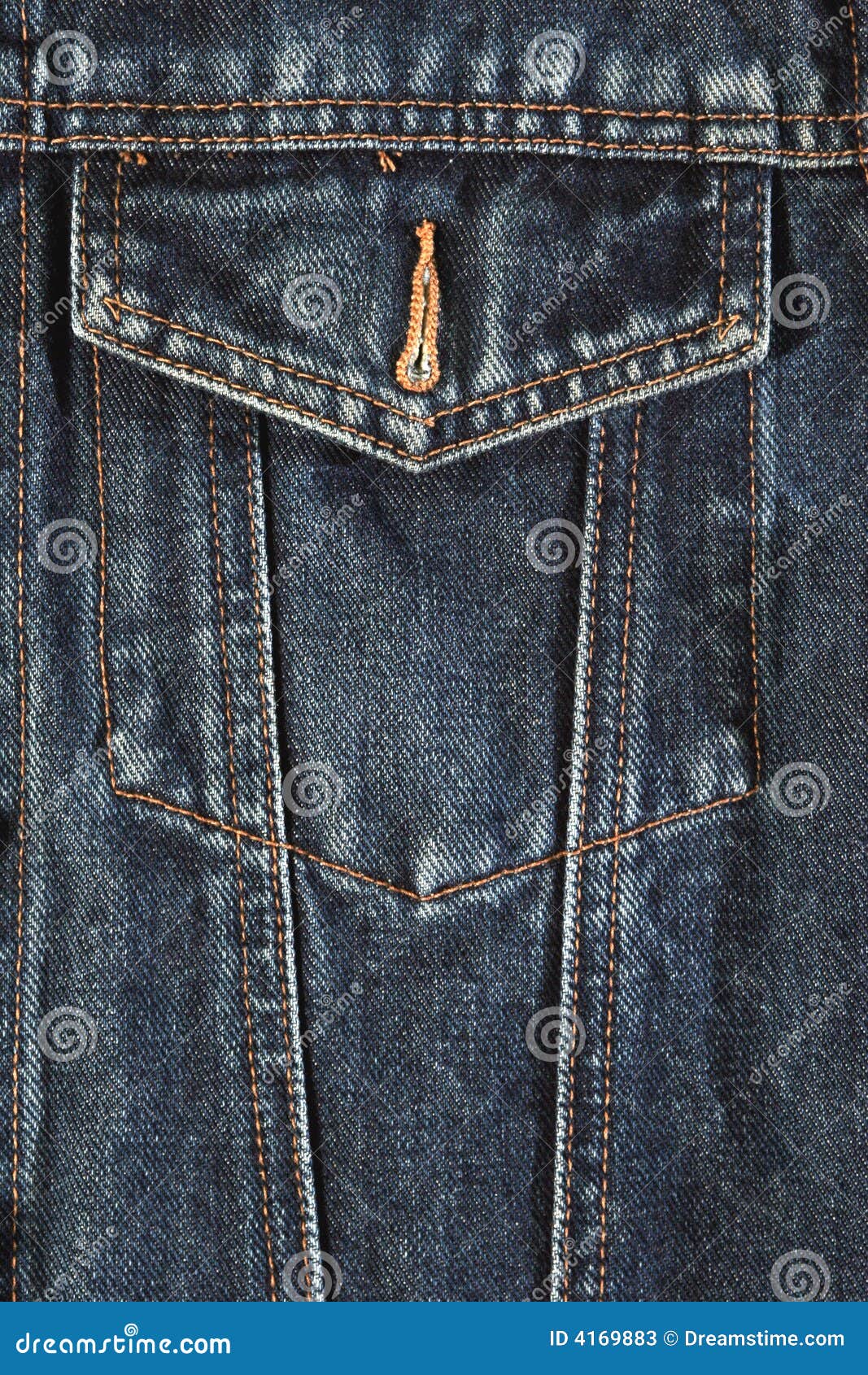 Denim Pocket stock image. Image of cotton, pocket, dungaree - 4169883