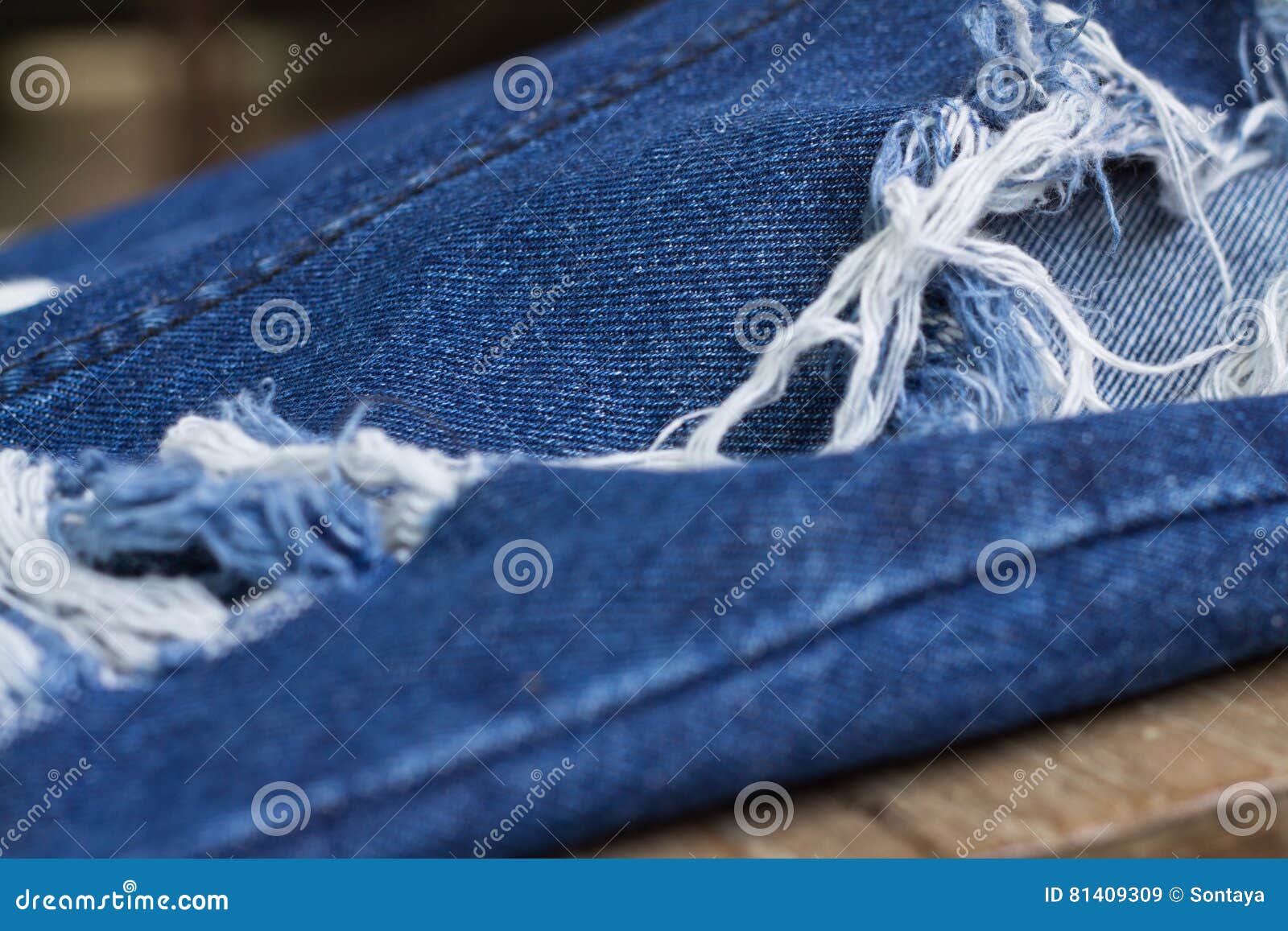 Denim Rip Background stock image. Image of pattern, clothing - 81409309