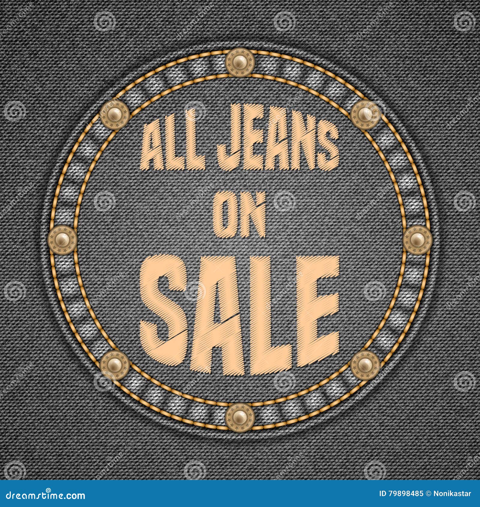 Denim Round Patch Stock Illustrations – 221 Denim Round Patch Stock ...