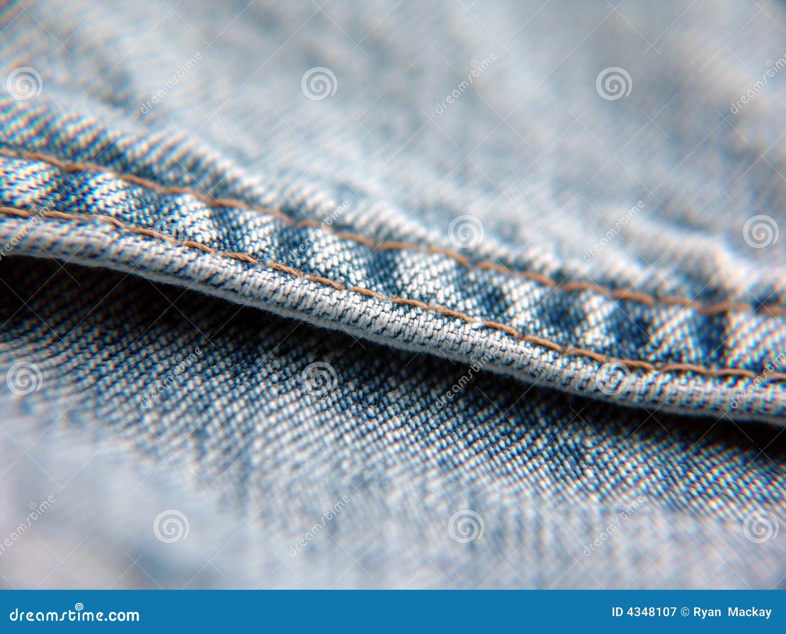 Denim with seam stock image. Image of texture, cloth, close - 4348107