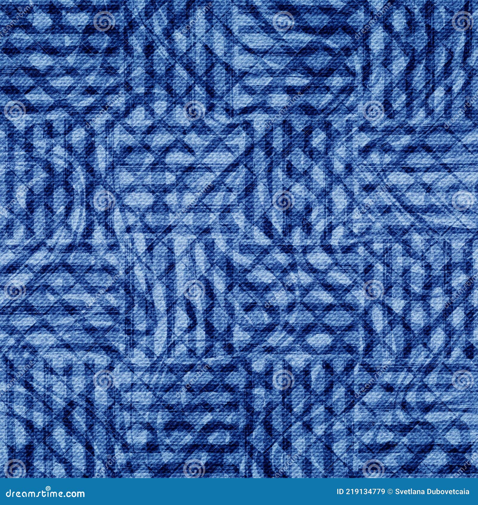 Denim Seamless Pattern. Indigo Texture. Blue Distress Background ...