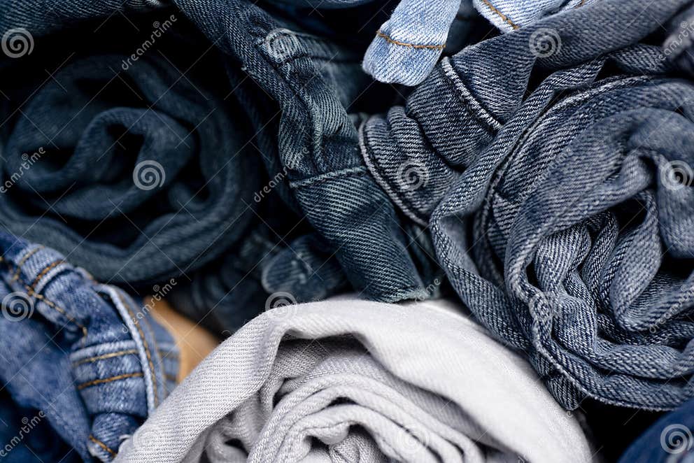 Denim Texture. Blank Space on Jeans Denim. Jeans Pocket. Jean ...