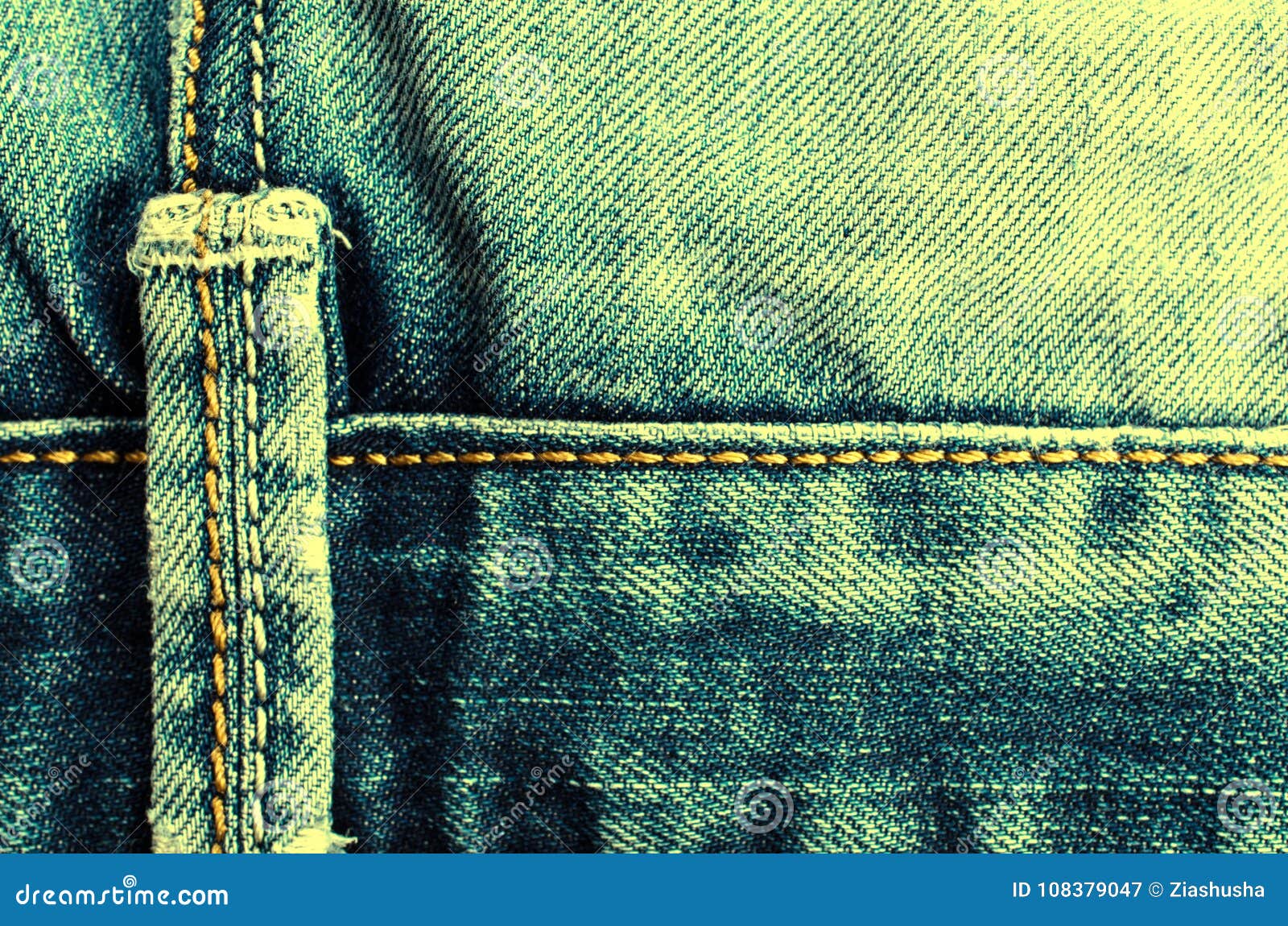 Denim Texture with the Effect of Aging Stock Image - Image of hole ...