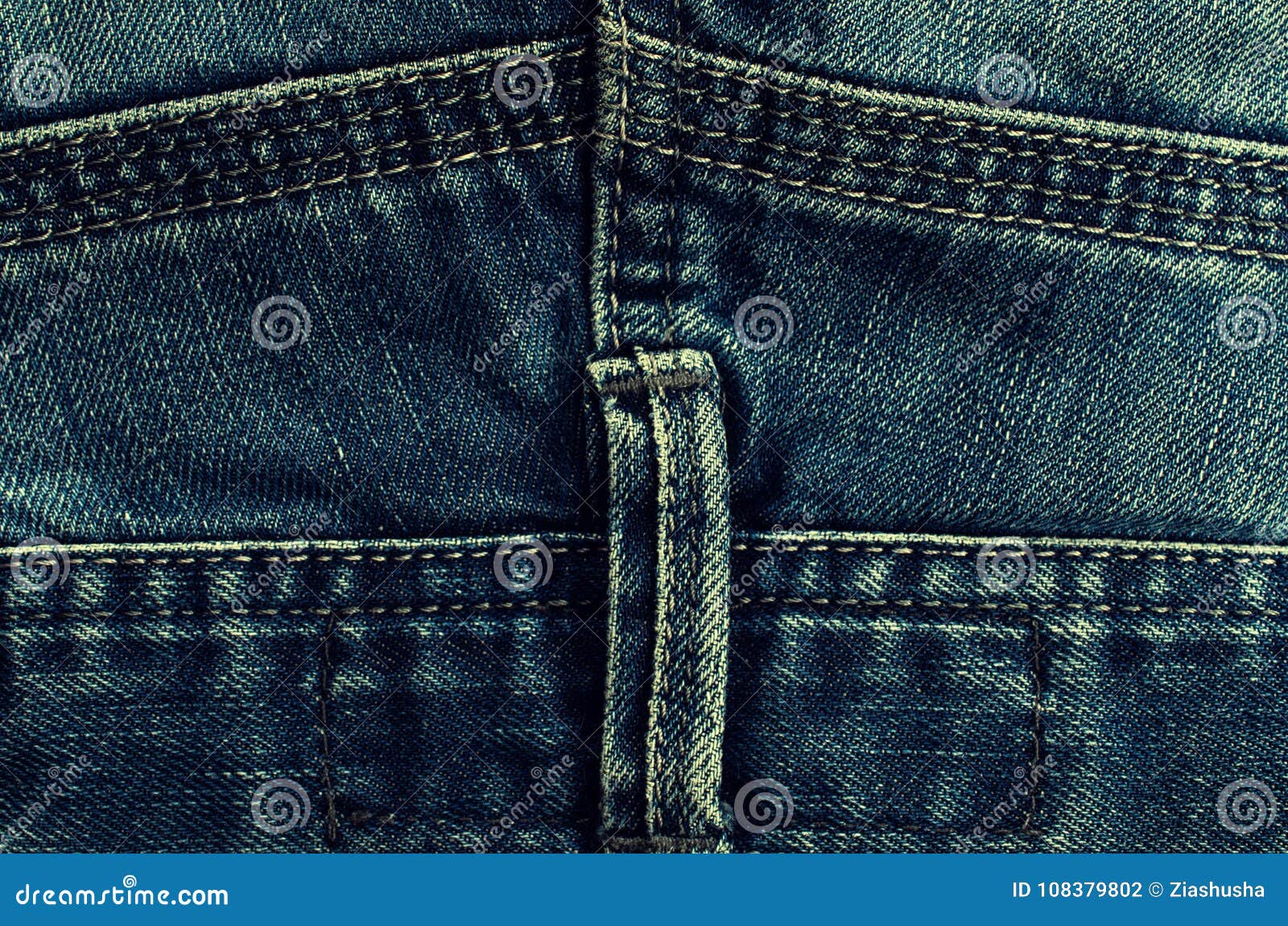 Denim Texture with the Effect of Aging Stock Photo - Image of fabric ...