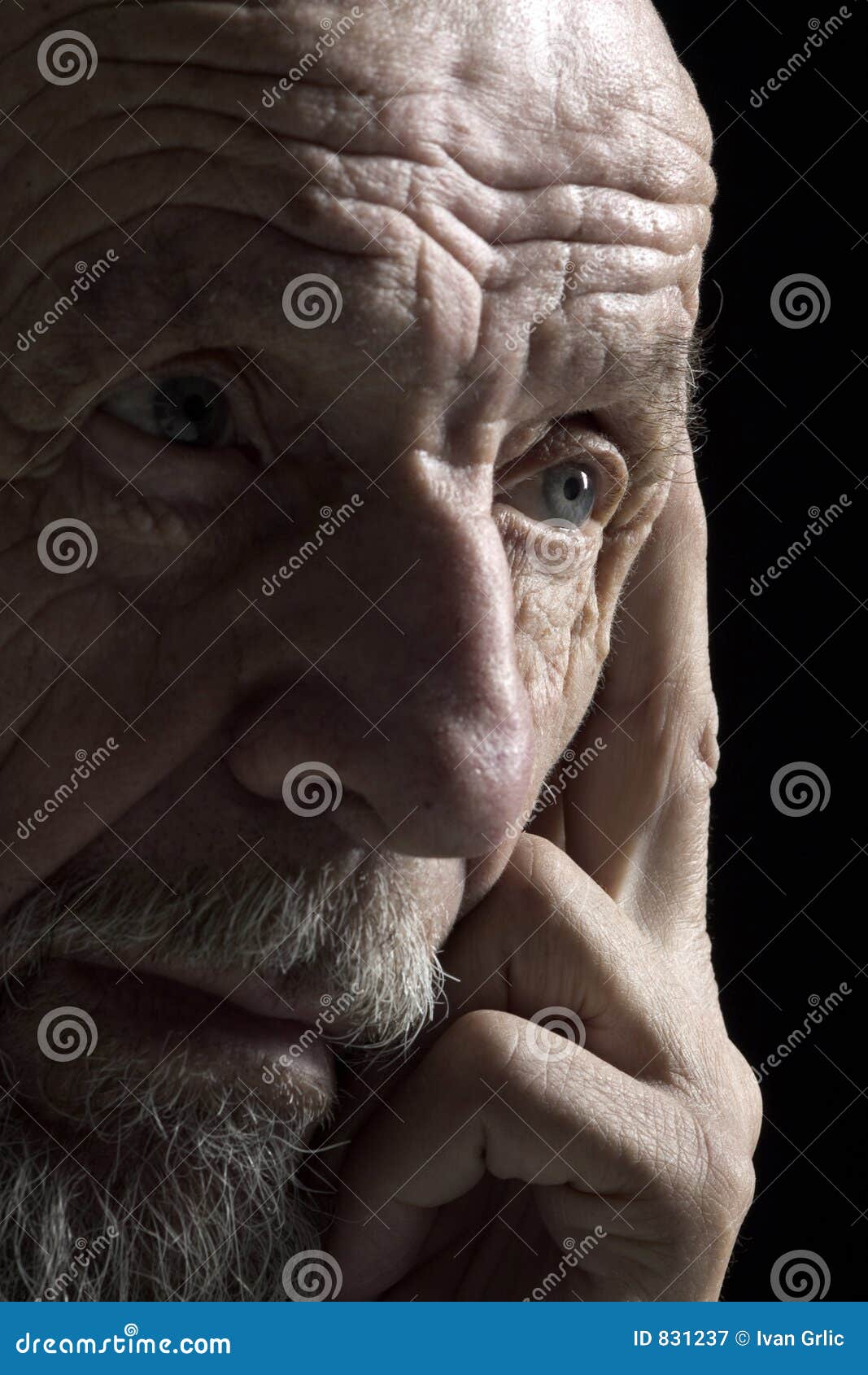 Denk stock afbeelding. Image of mensen, diep, mannetje - 831237