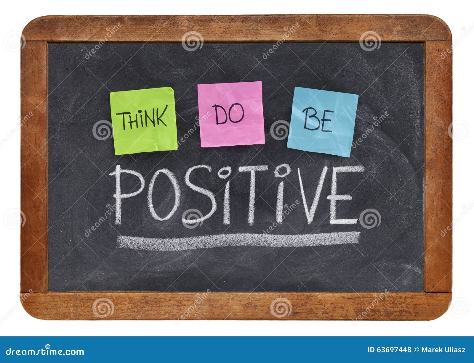 Denk, Positief Concept Zijn Stock Foto - Image of groei, nota: 63697448