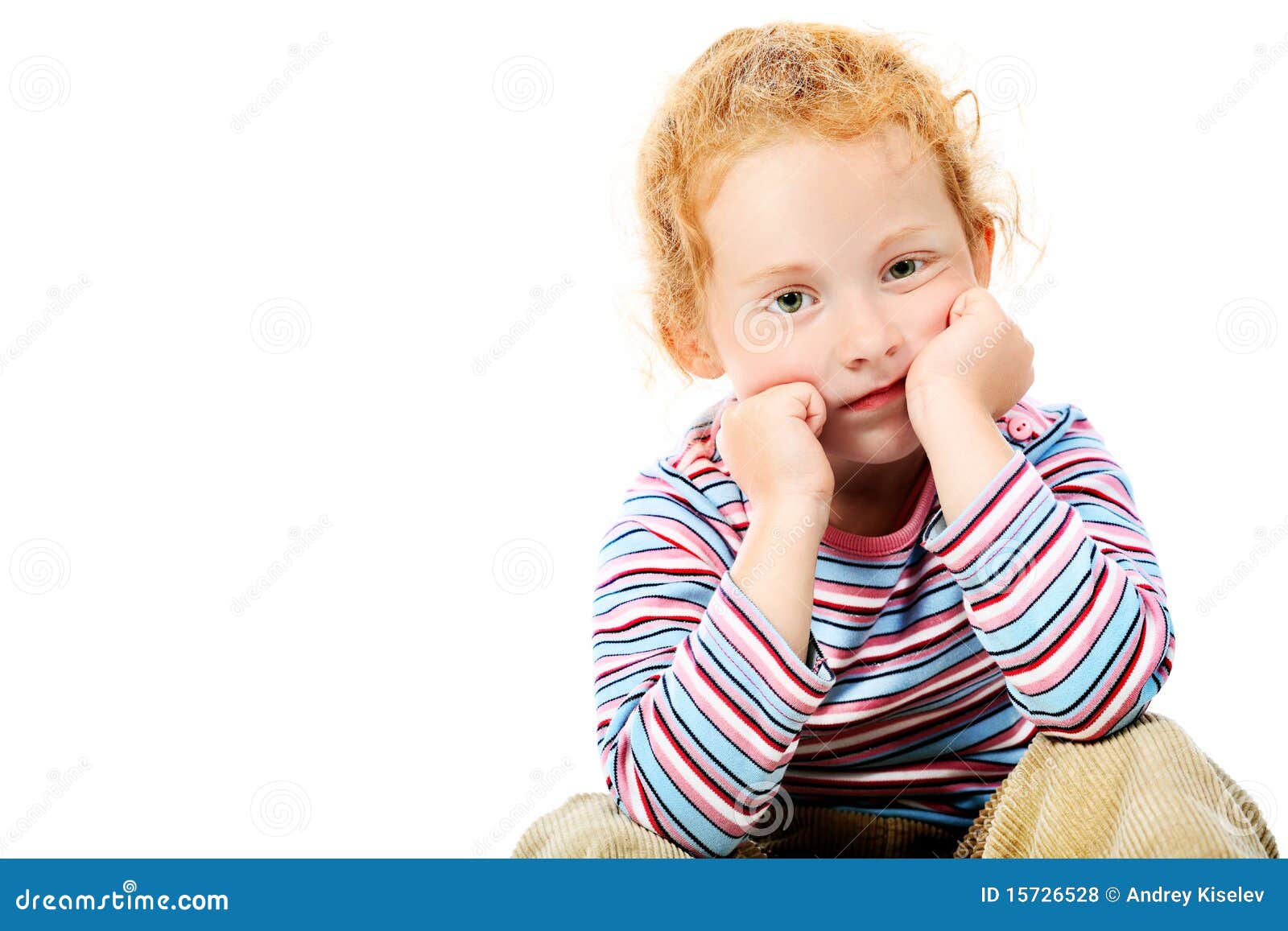 Denkendes Kind stockfoto. Bild von exemplar, zicklein - 15726528