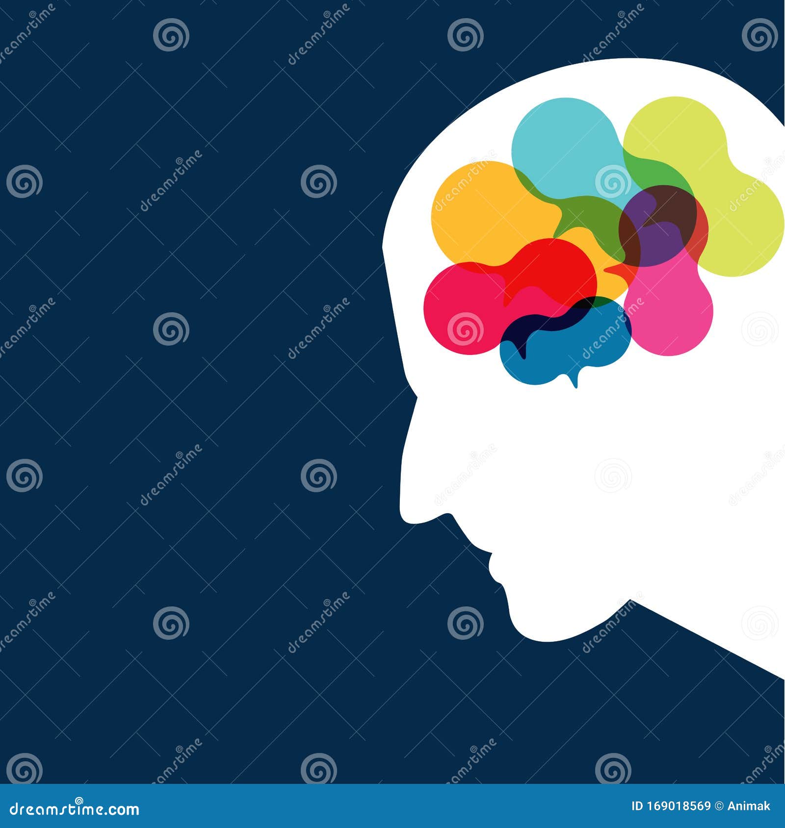 Denker Sprechblasen Vector-Illustration Vektor Abbildung - Illustration ...