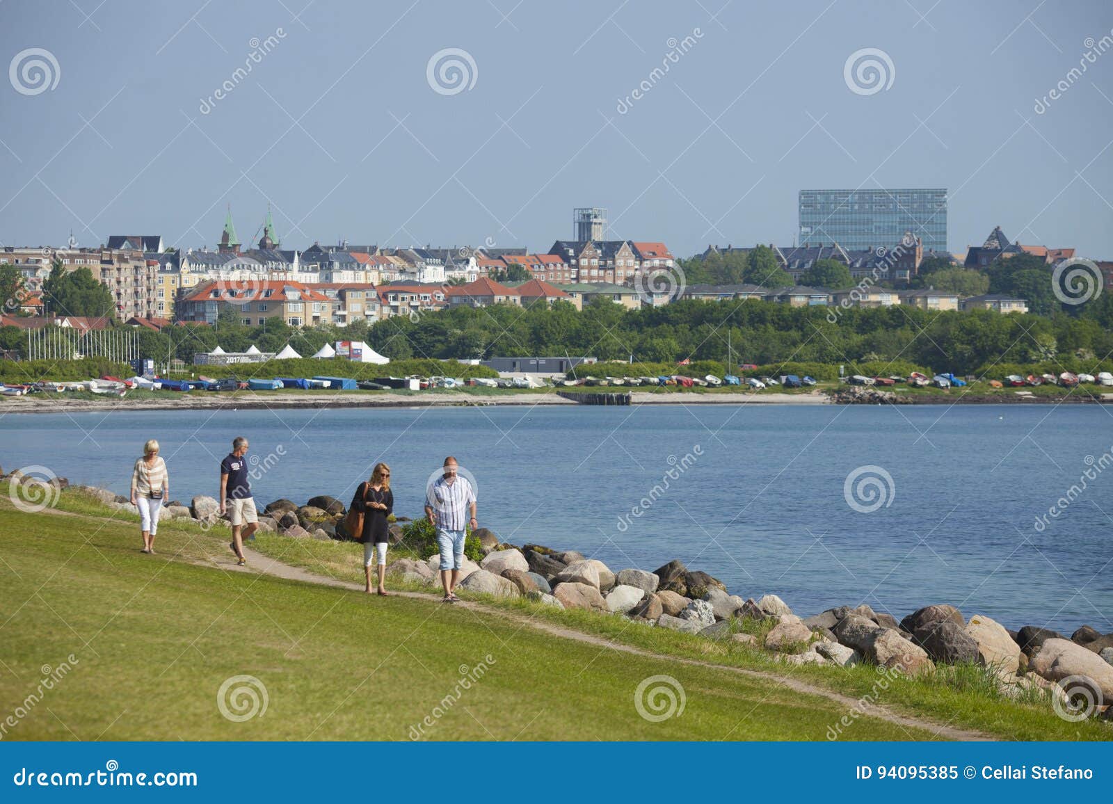 Denmark,Aarhus city. editorial image. Image of city, denmarkaarhus ...