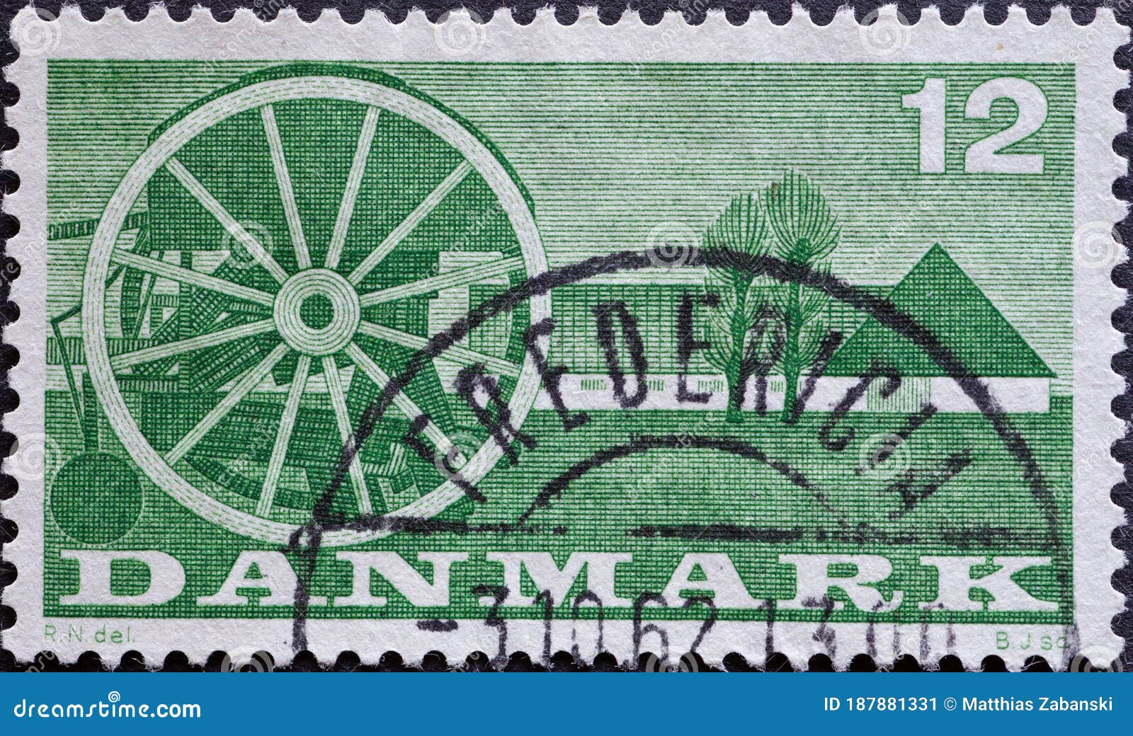 DENMARK - CIRCA 1960: A Postage Stamp From Denmark Showing A Portrait ...