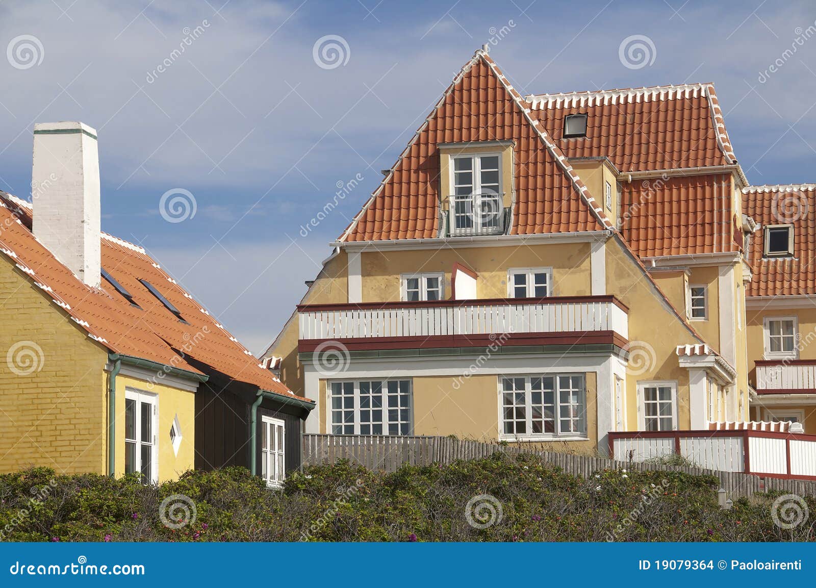 Denmark colored houses stock photo. Image of coloured - 19079364