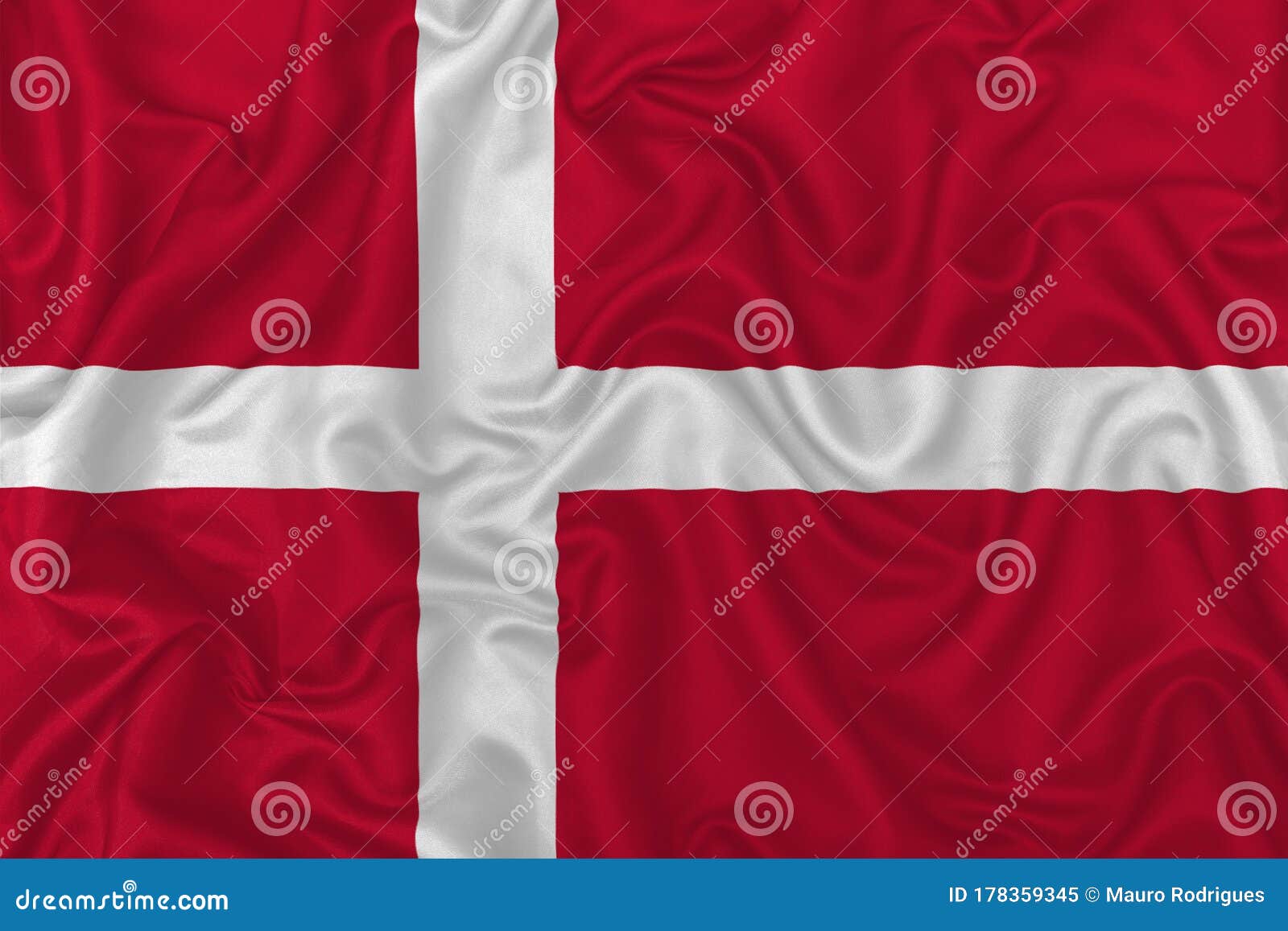 Denmark country flag stock illustration. Illustration of pattern ...