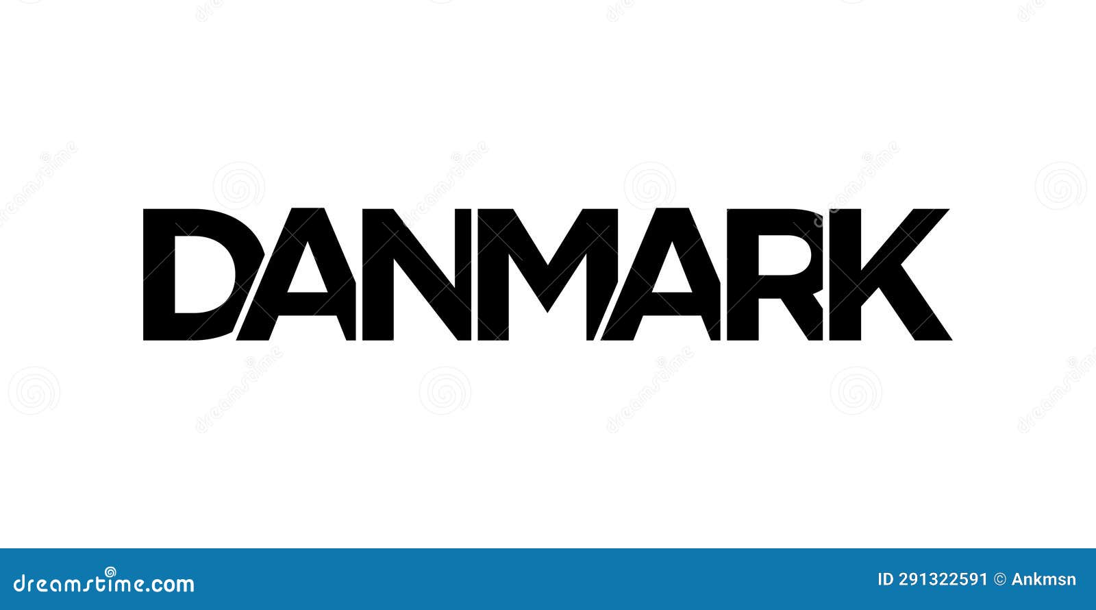 Denmark Emblem. the Design Features a Geometric Style, Vector ...