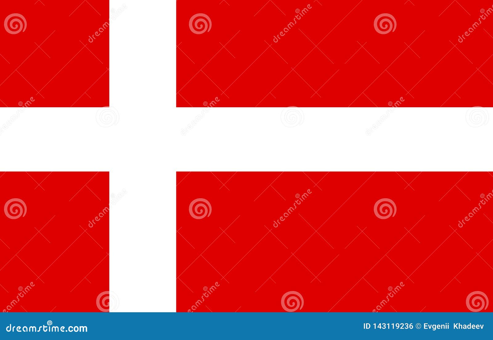 Denmark flag vector icon stock illustration. Illustration of nordic ...