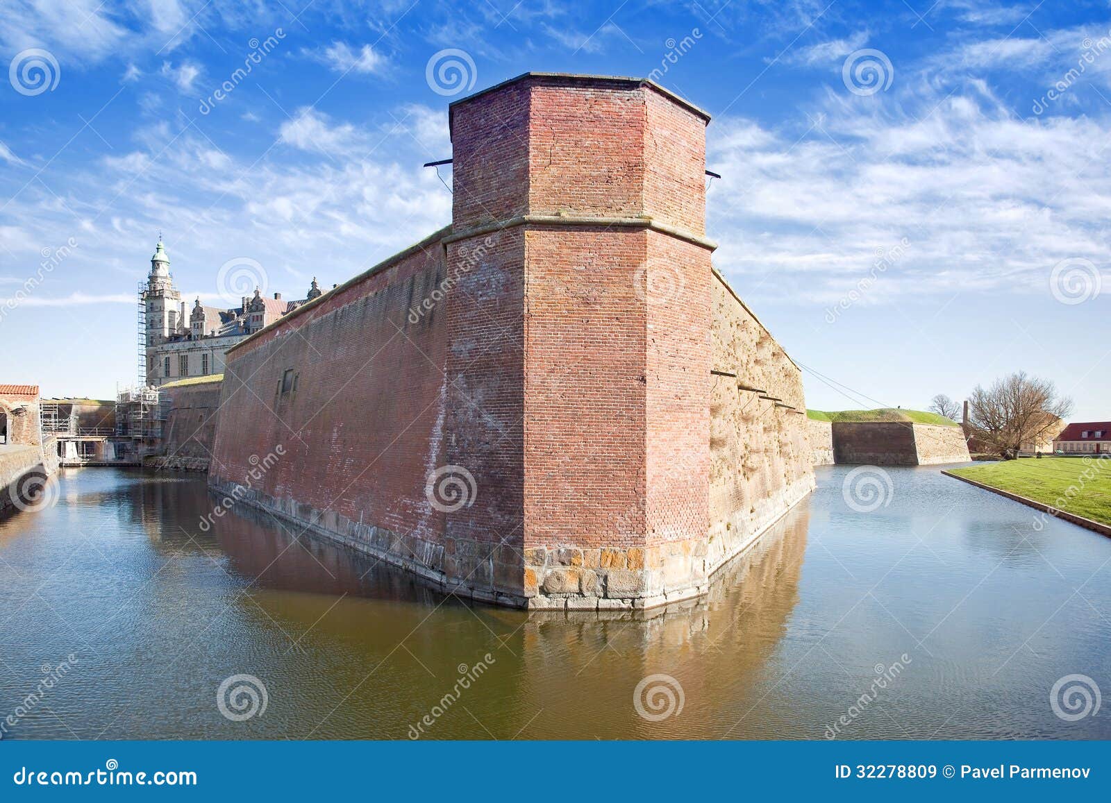 Denmark. Hamlet Castle. Kronborg Stock Image - Image of kronborg ...