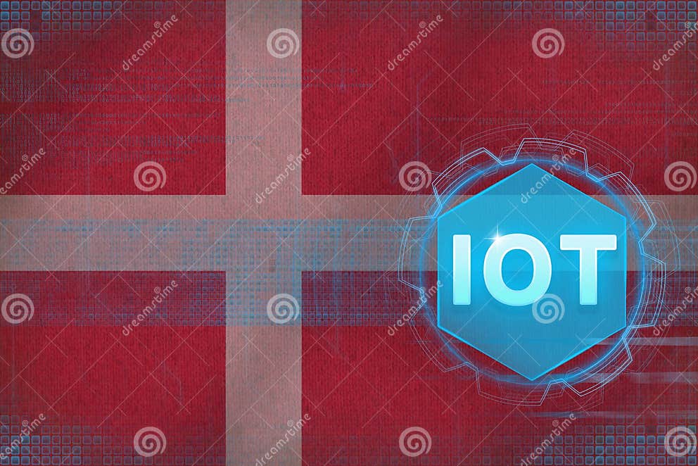 Denmark IOT (Internet of Things). Internet of Things Modern Concept ...
