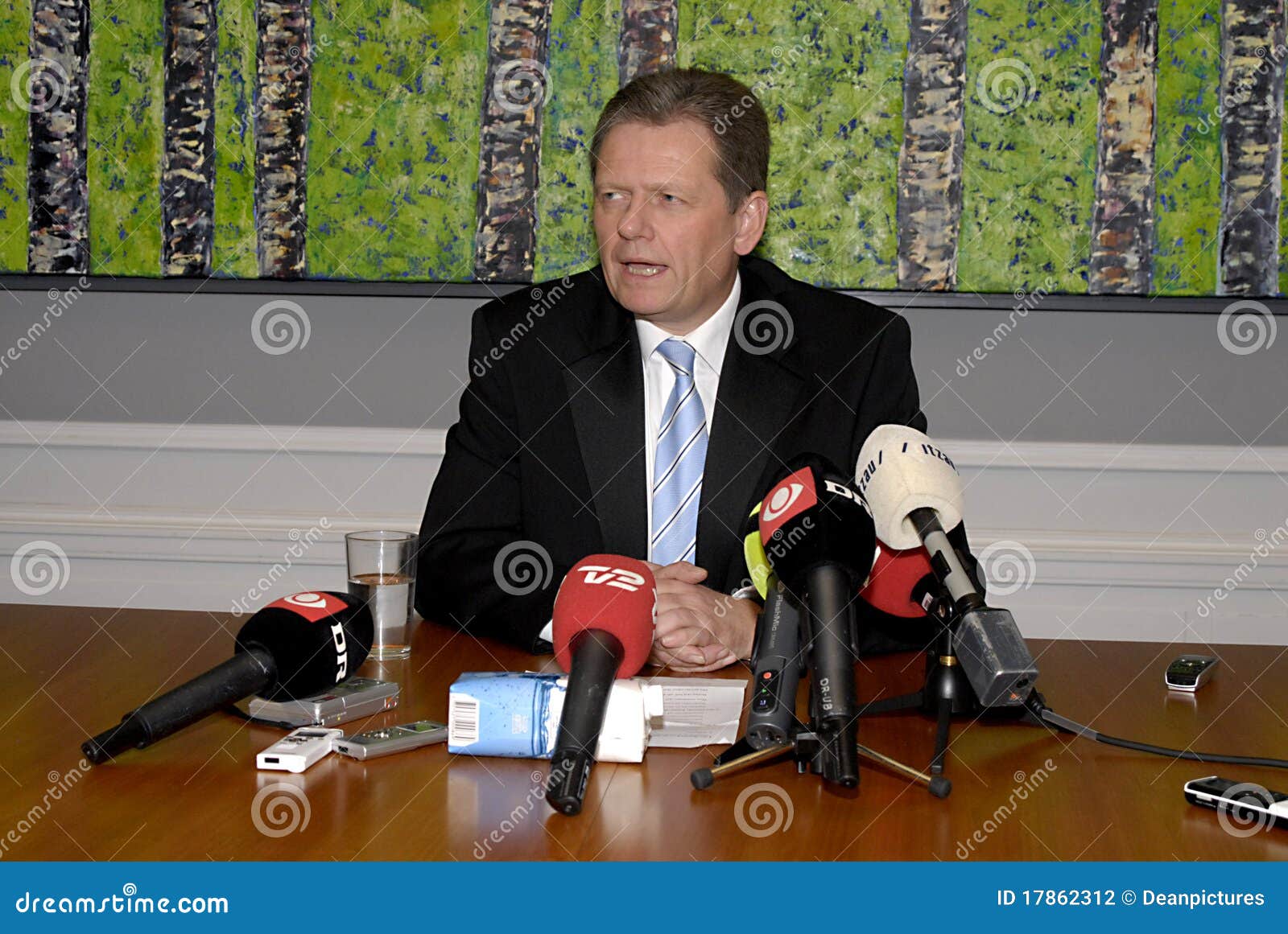 DENMARK_LARS BARFOED editorial photography. Image of minister - 17862312