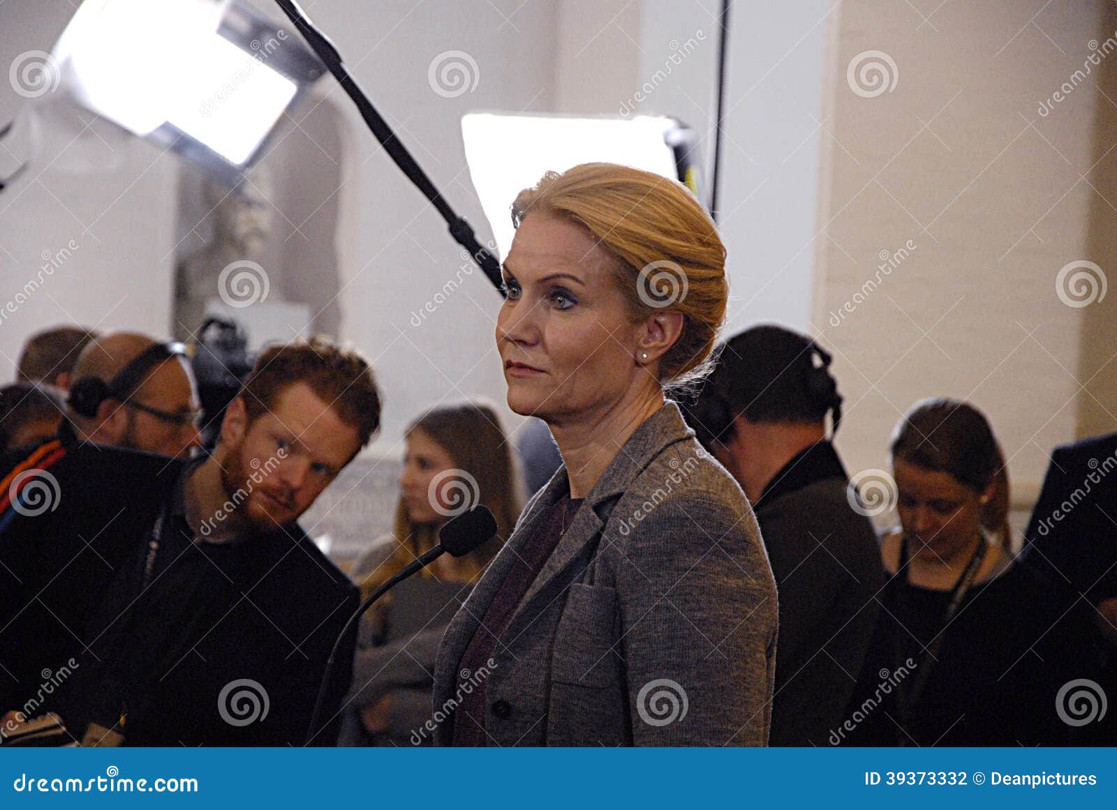 DENMARK_Ms. Helle Thorning-Schmidt _PM Redactionele Fotografie - Image ...