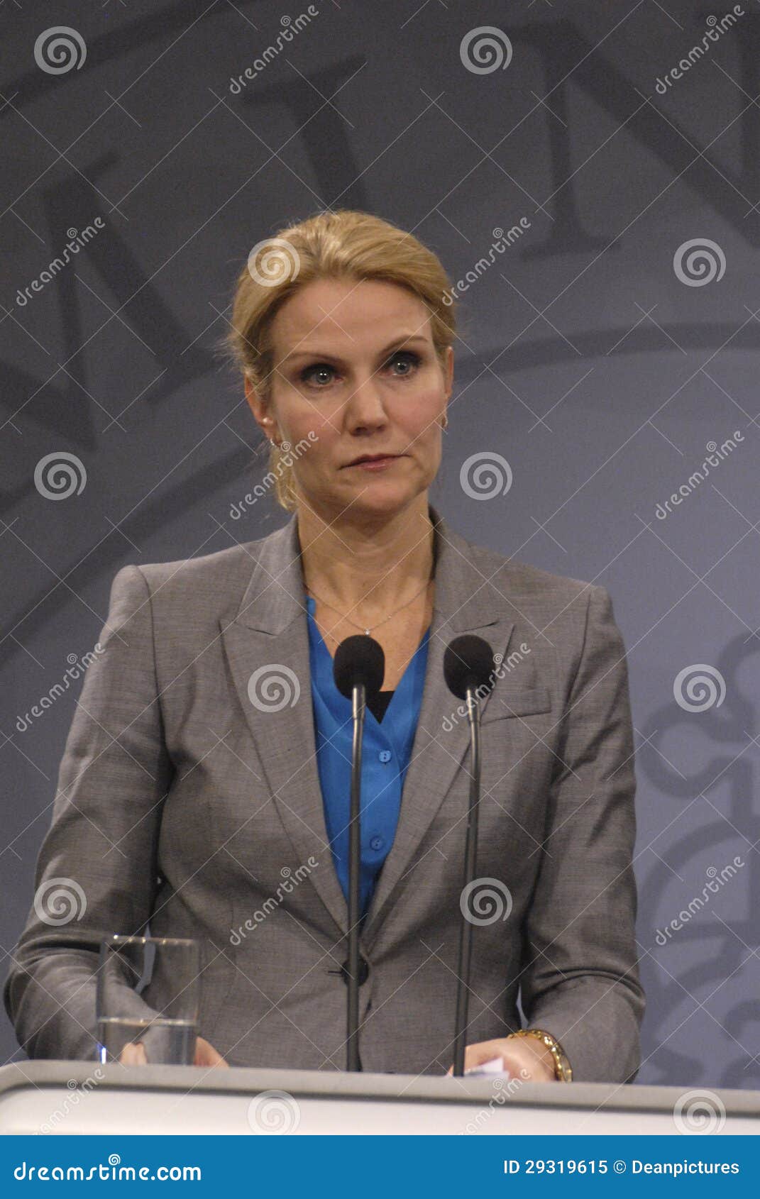 Ms.Helle Thorning-Scmidt Danish Prime Minister Editorial Image - Image ...