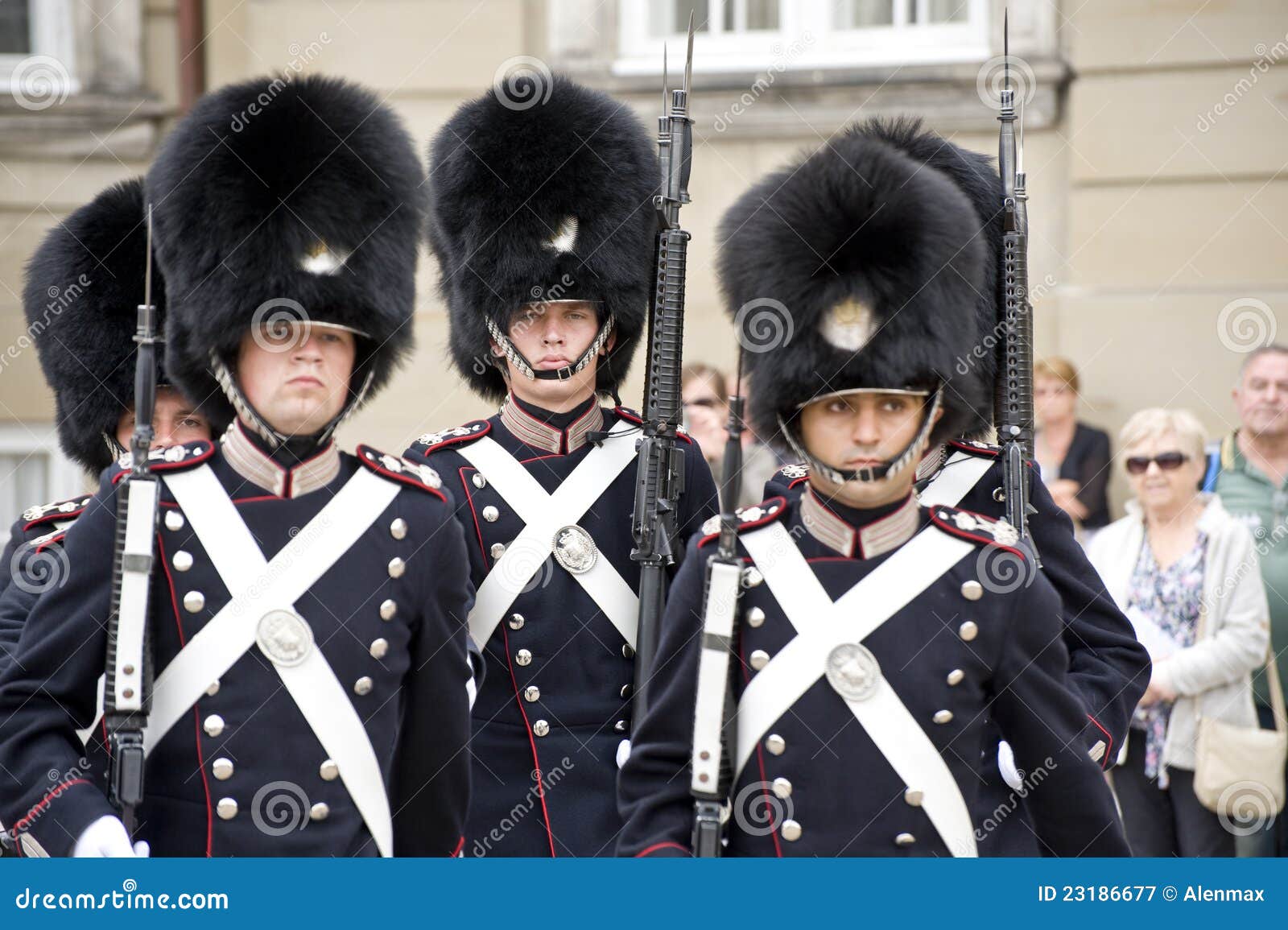 Denmark Royal guard editorial photography. Image of canal - 23186677