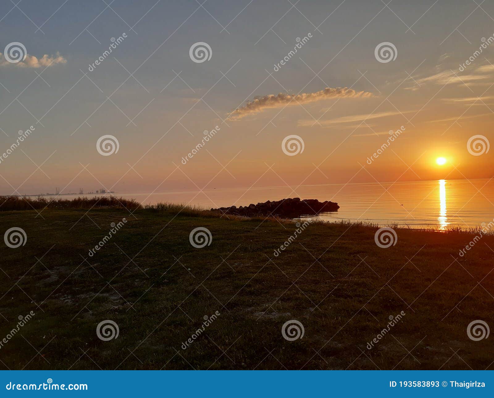 Denmark sea beach sunrise stock image. Image of beach - 193583893