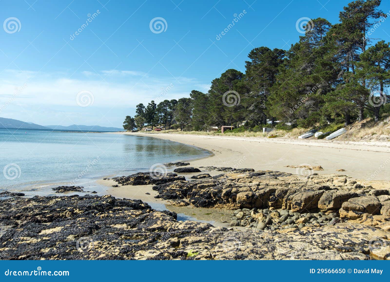 Dennes Point Bruny Island Tasmania Stock Photo - Image of clouds ...