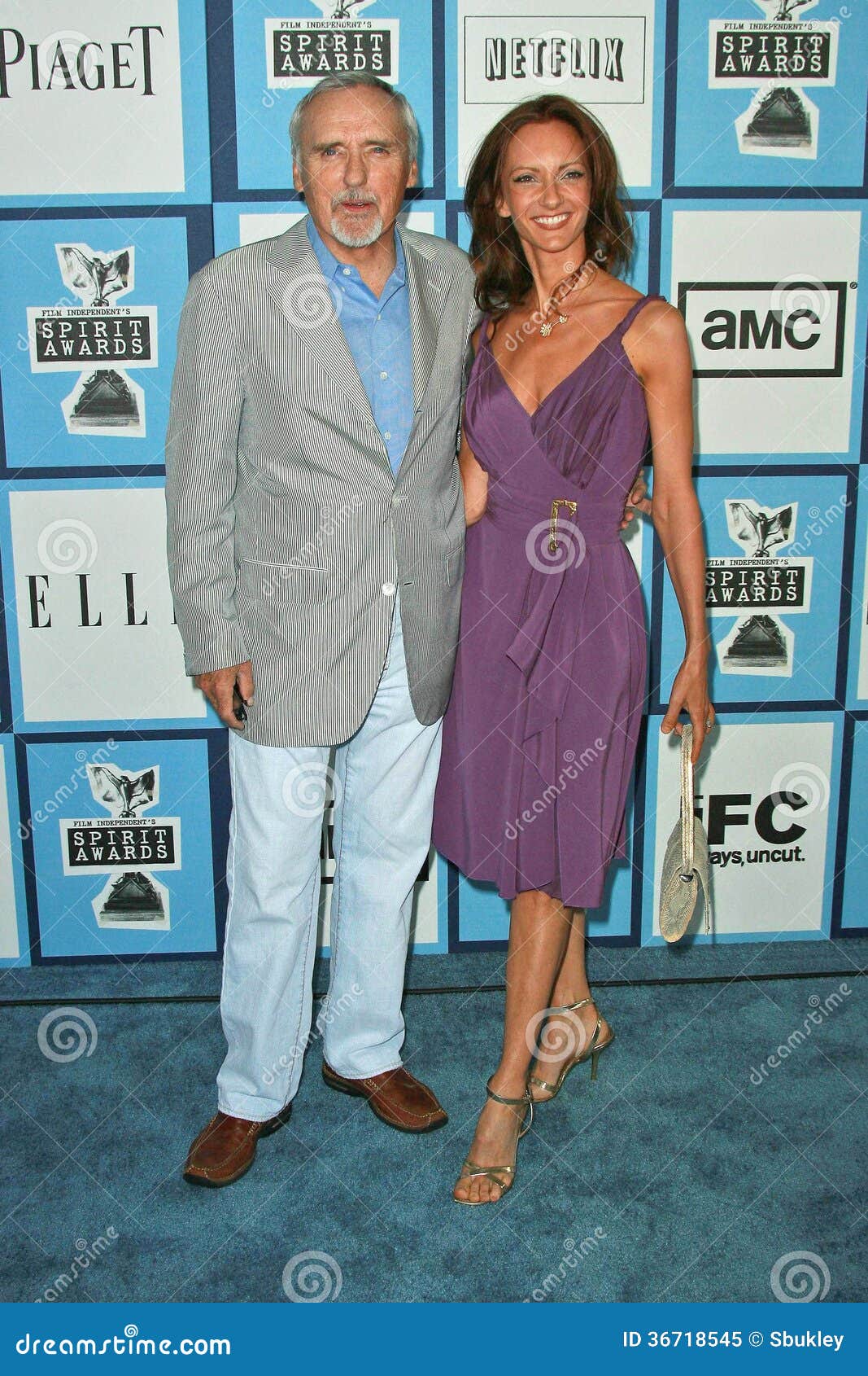 Dennis Hopper, Victoria Duffy Image éditorial - Image du dennis, monica ...