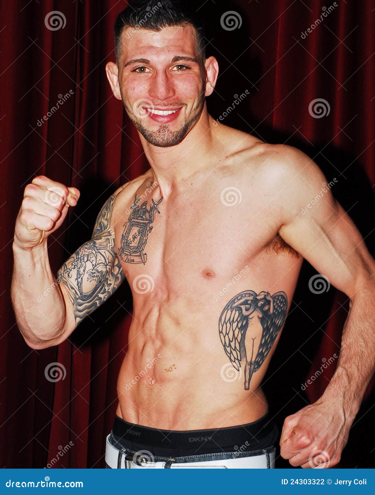 Dennis Paiva Mixed Martial Artist Editorial Photography - Image of ...