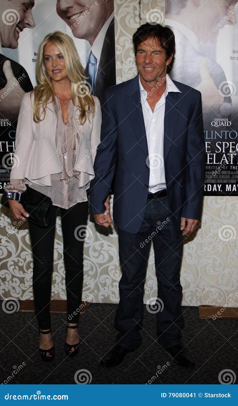 Dennis Quaid Y Kimberly Buffington Foto editorial - Imagen de actrices ...