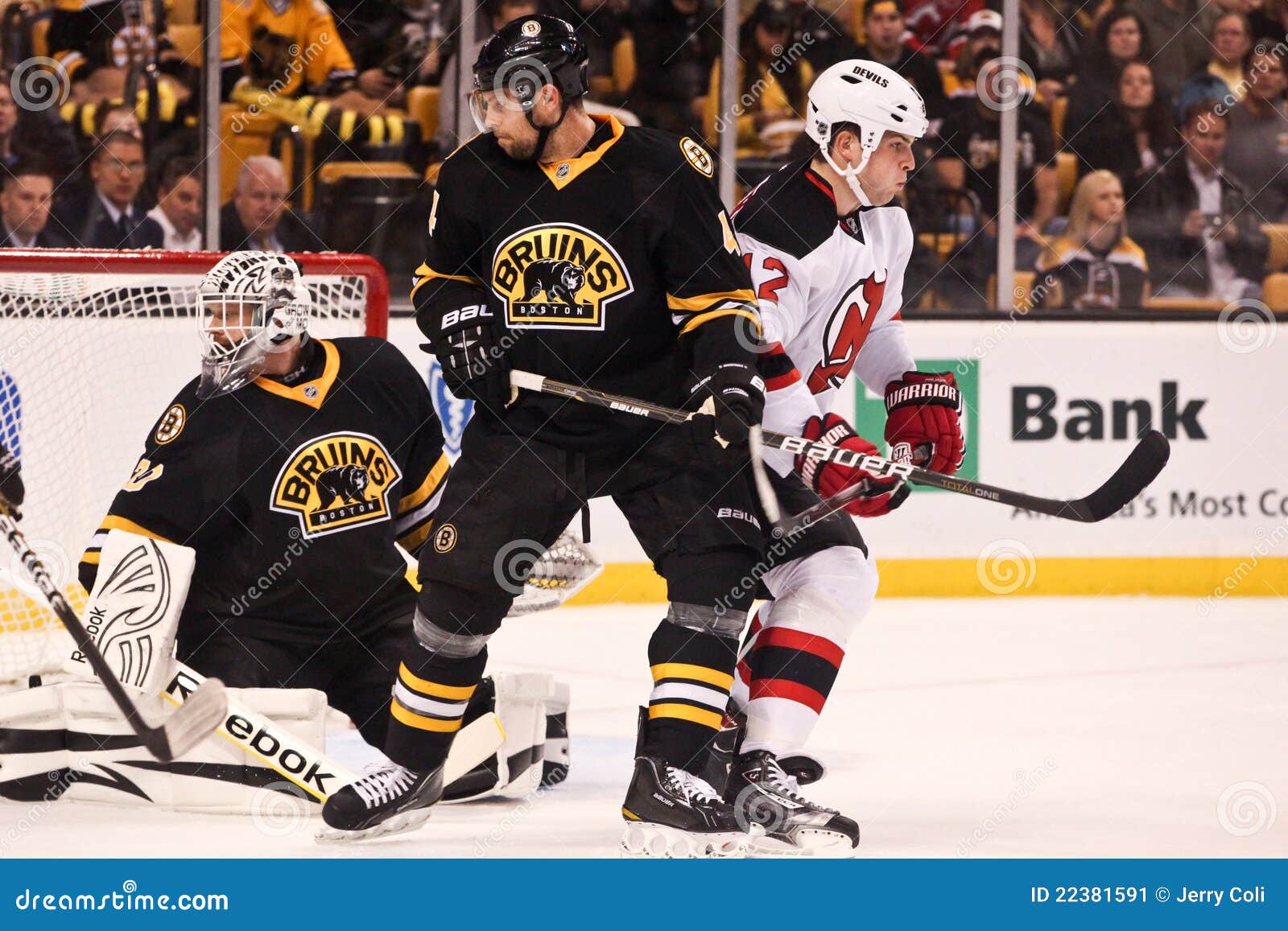 Dennis Seidenberg and Tim Thomas Editorial Photo - Image of helmet ...