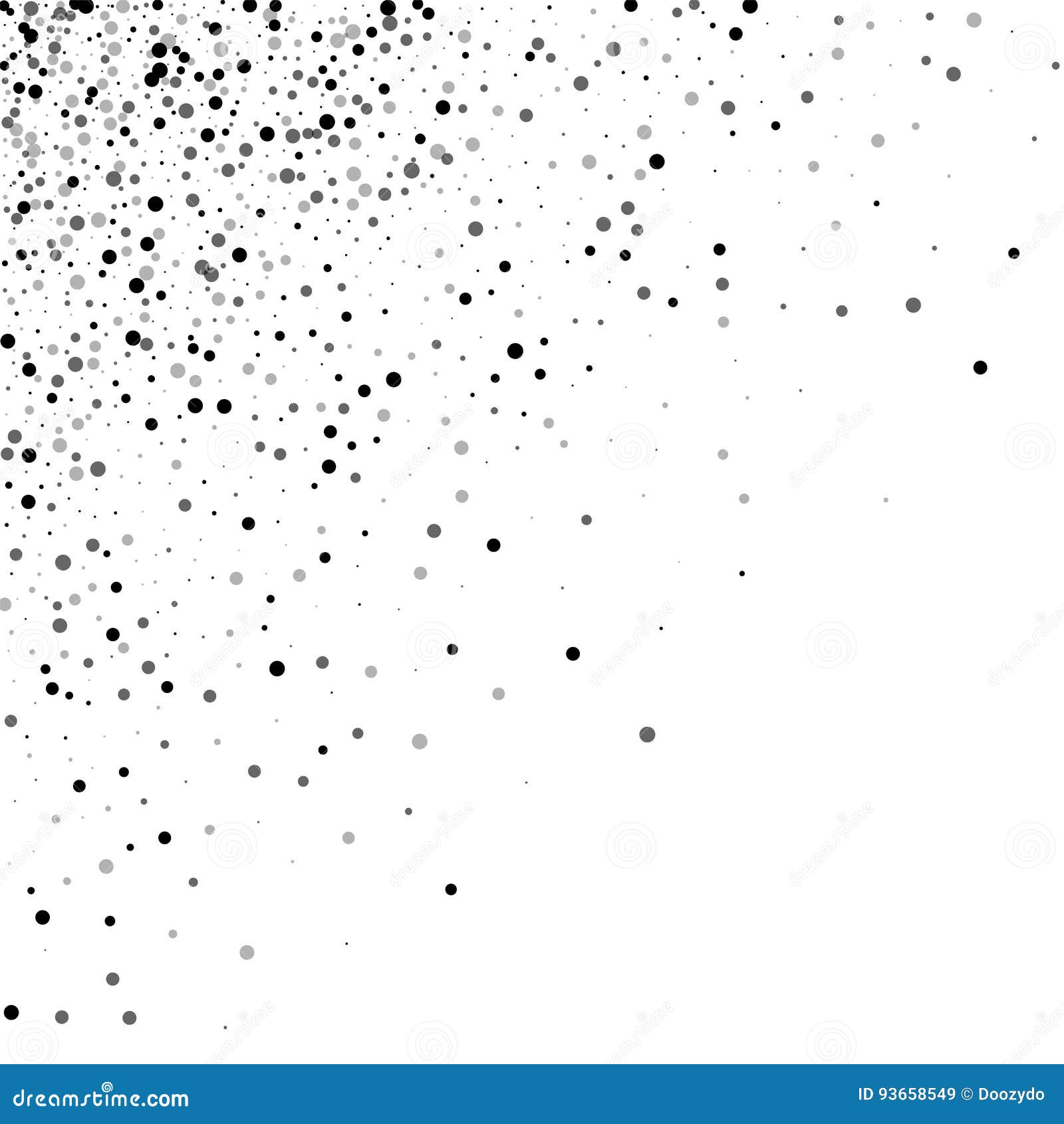 Dense Black Dots. Vector Illustration | CartoonDealer.com #107275308