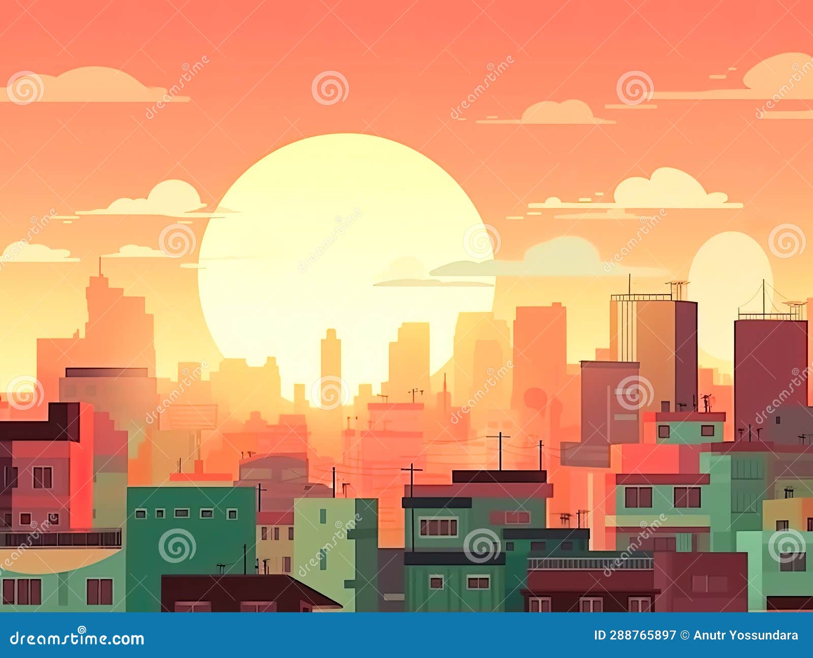 Dense City Traffic Street In Tokyo.Noisy Megapolis.Cyberpunk Steampunk ...