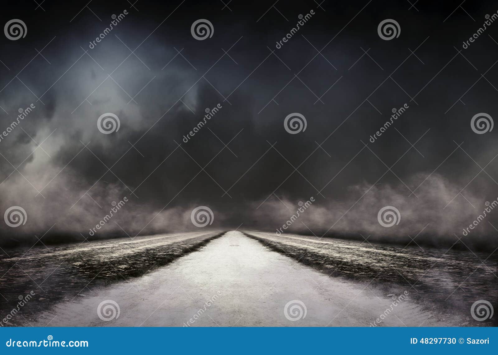 Dense fog on realm stock photo. Image of nature, mystical - 48297730
