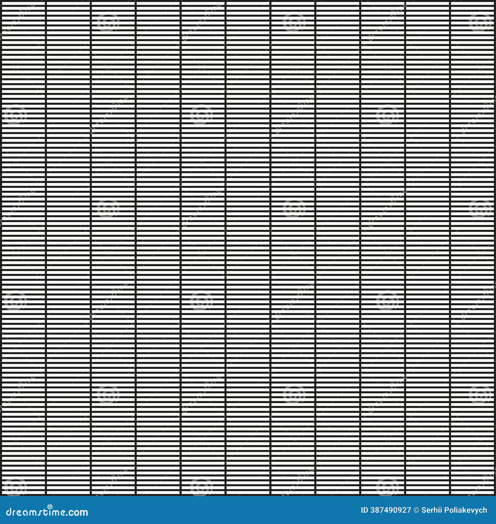 Dense Grid Lines. Grey Square Layout. Minimal Check Pattern. Vector ...