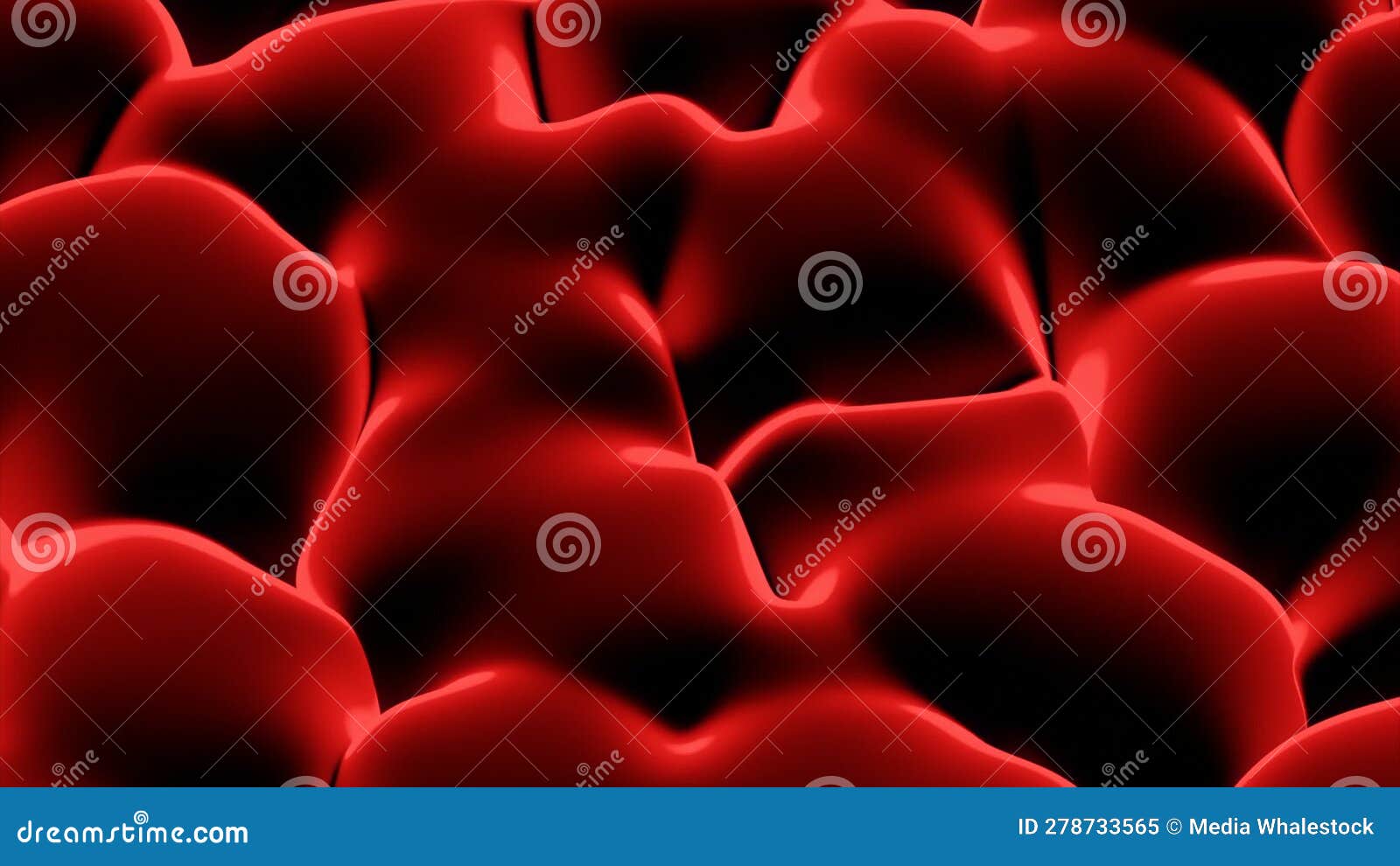 Dense Moving Liquid on Surface. Design. Bubbling Liquid Substance with ...