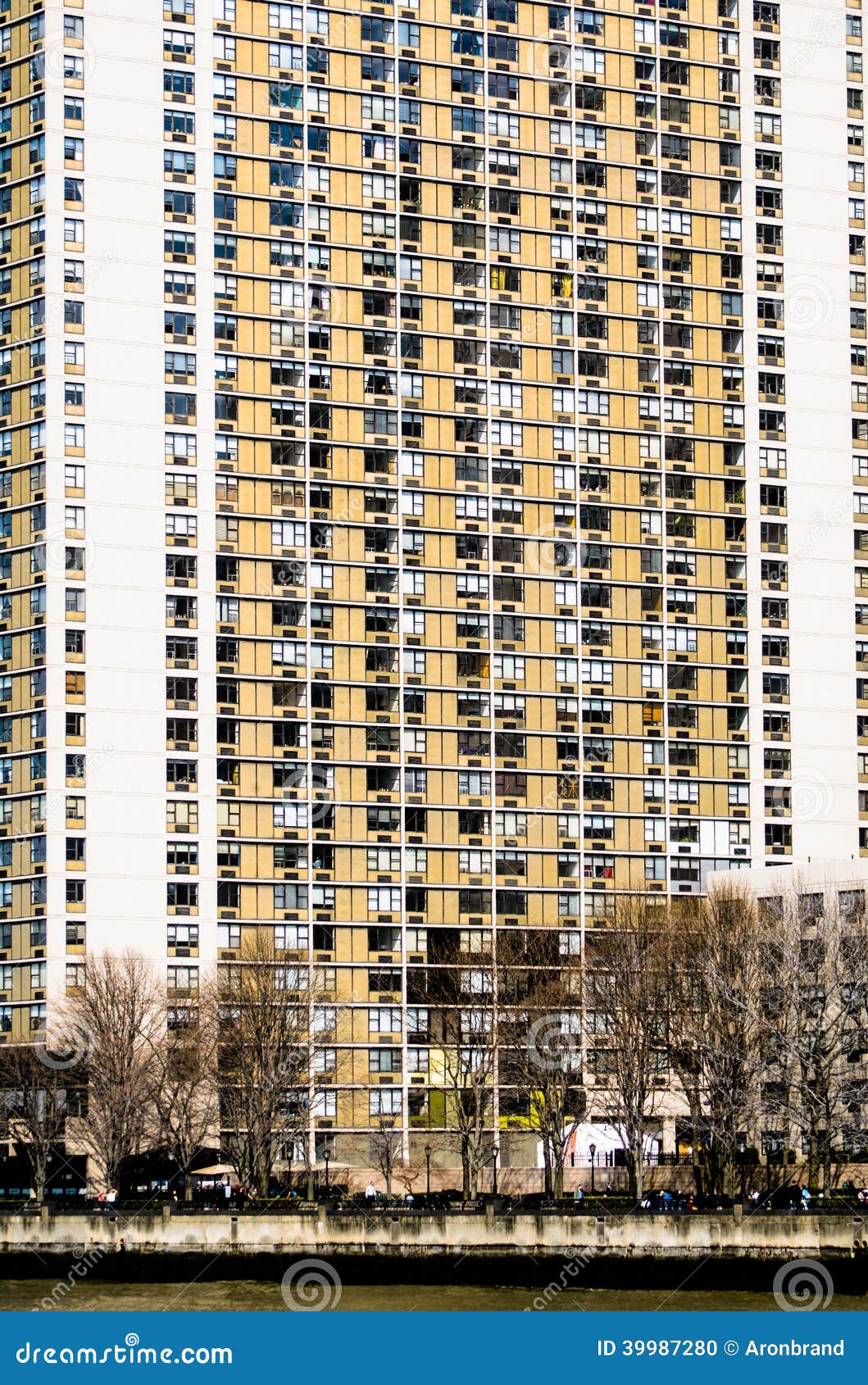 Dense Residential Area in NYC Stock Photo - Image of apartment, home ...