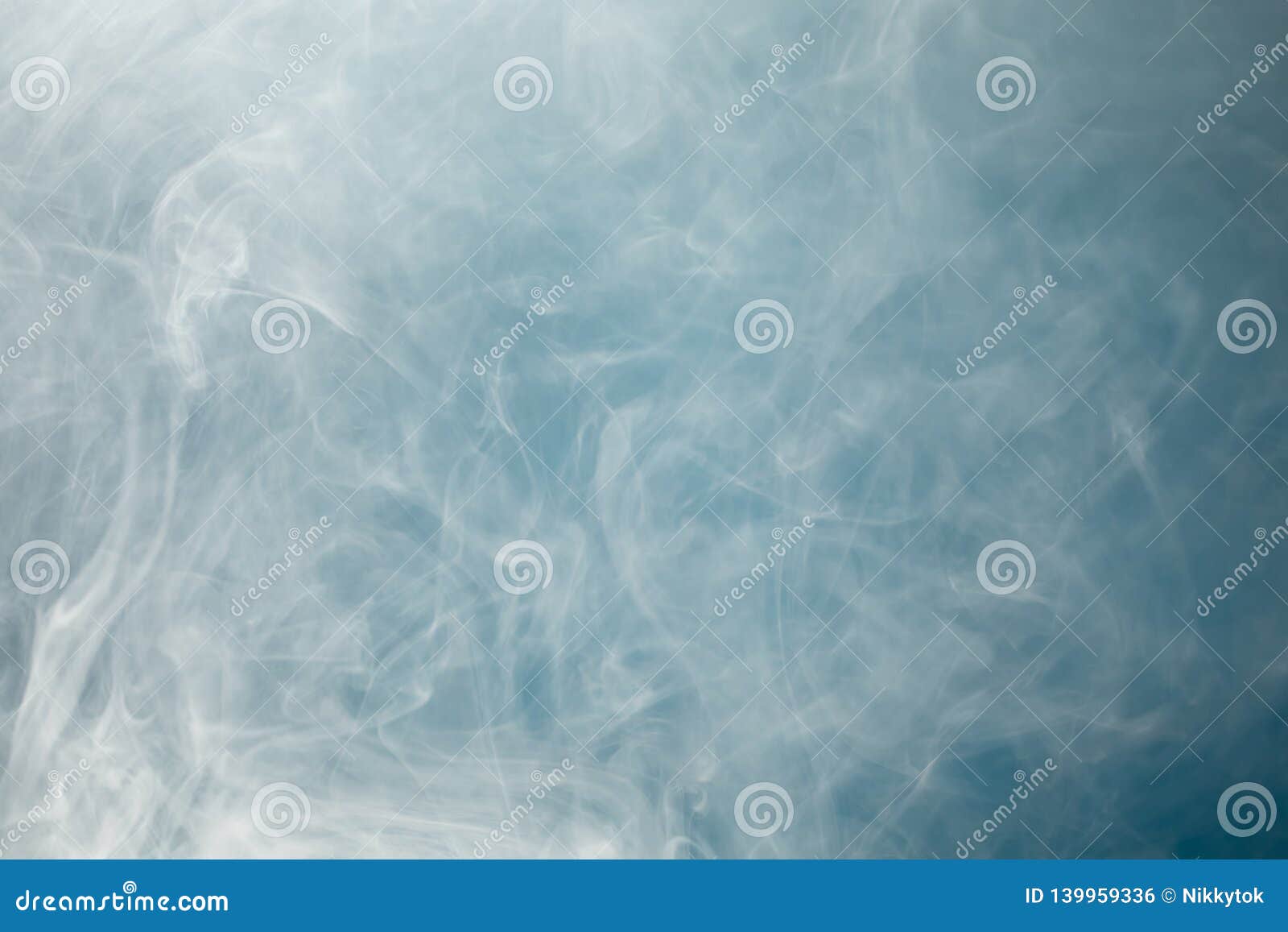 Dense Smoke on Blue Background Stock Photo - Image of background, blow ...