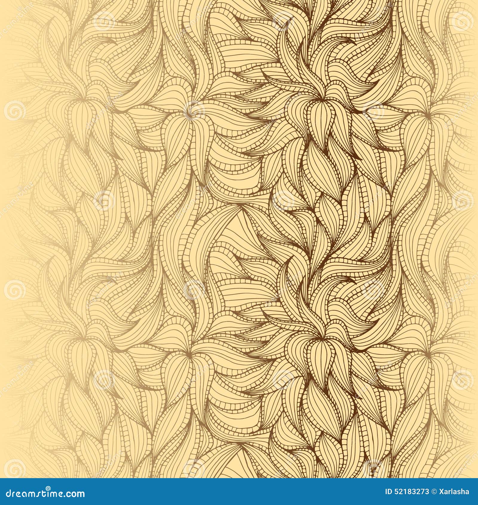 Dense vegetation pattern stock vector. Illustration of dense - 52183273