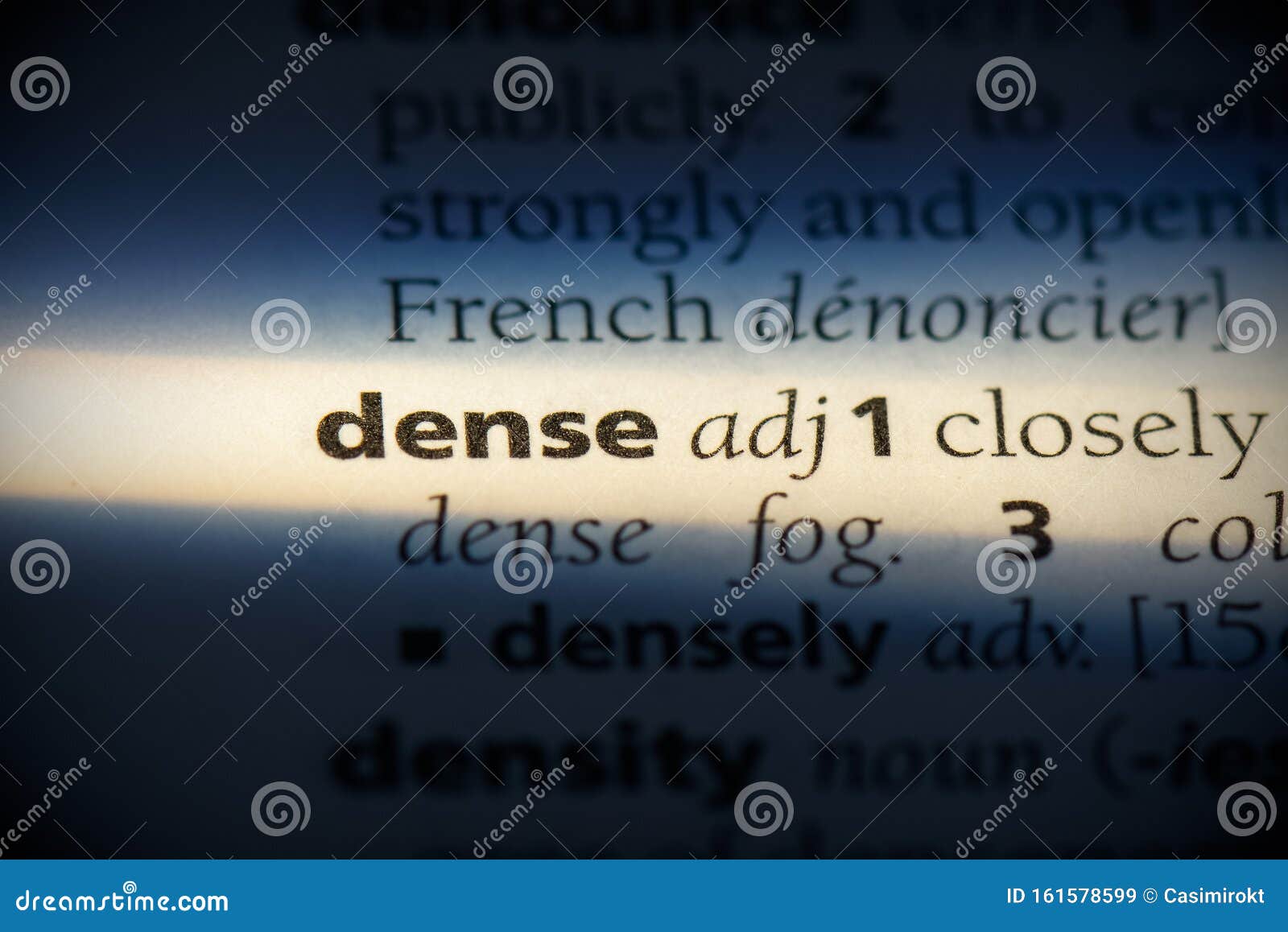 Dense stock image. Image of macro, focus, page, minimal - 161578599