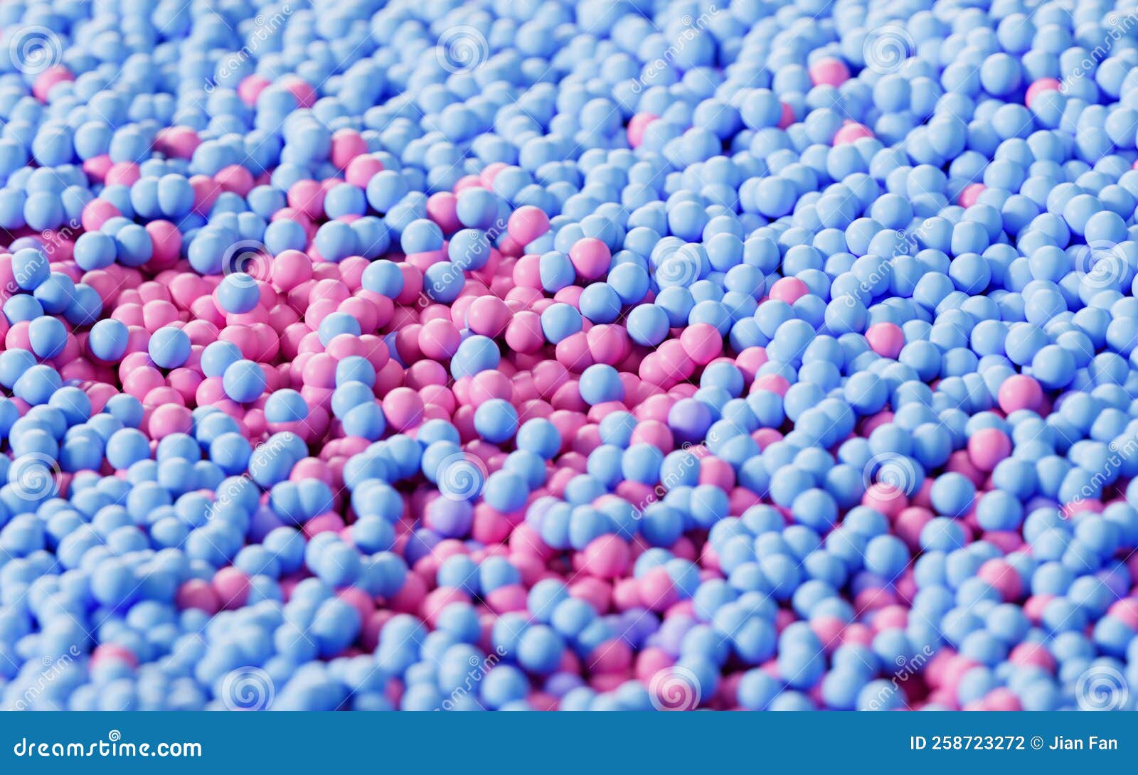 Density Balls, Abstract Geometric Background, 3d Rendering Stock ...