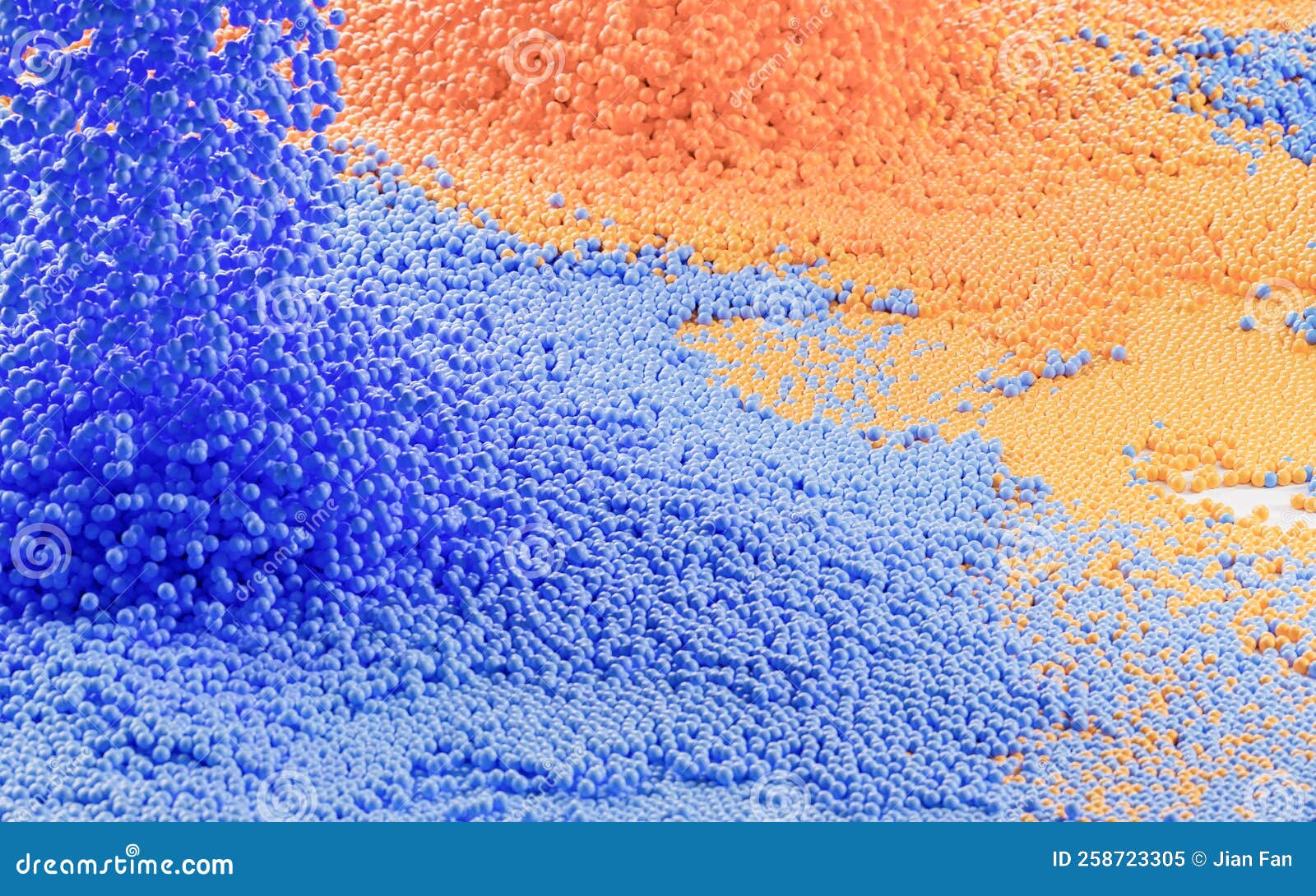 Density Balls, Abstract Geometric Background, 3d Rendering Stock ...